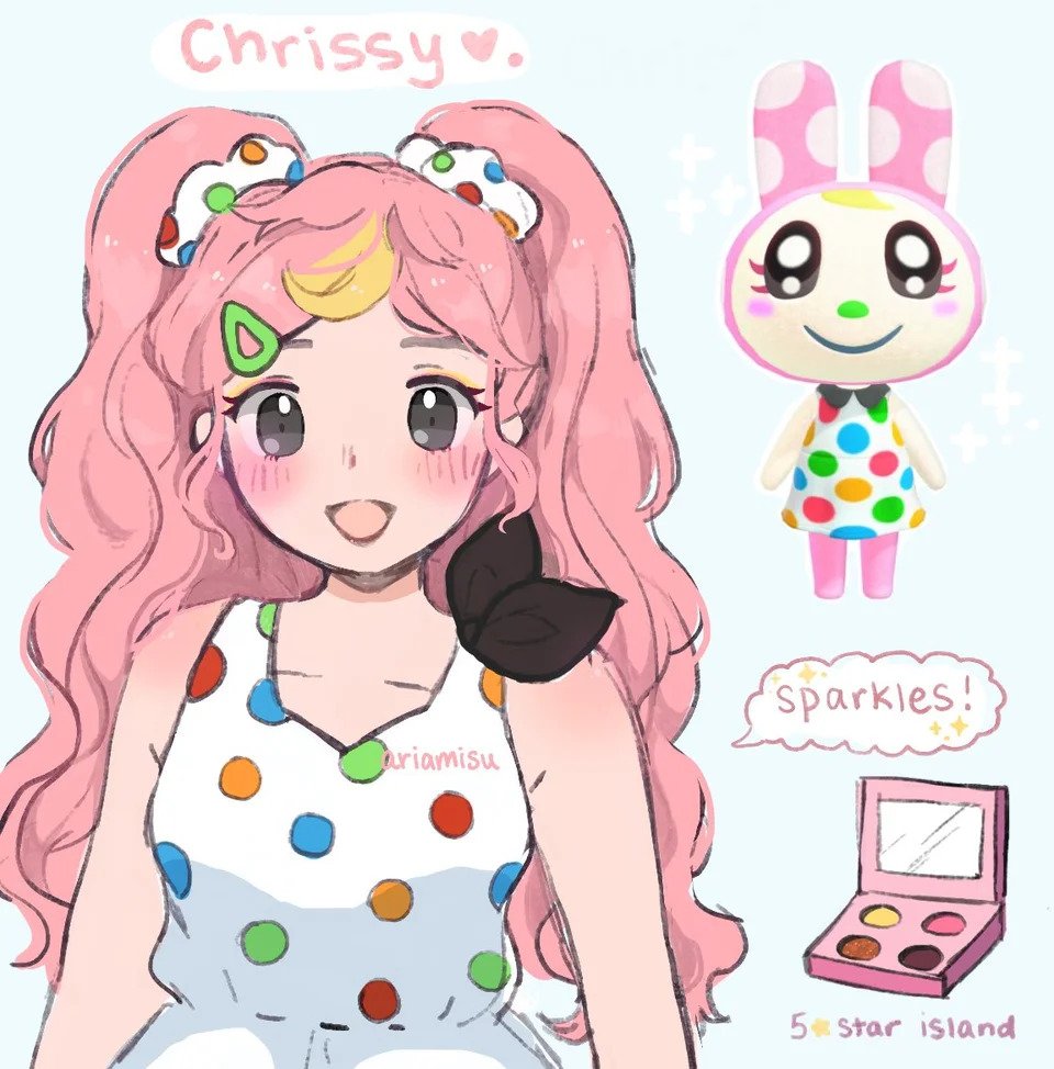 The Big ImageBoard (TBIB) - 1girl animal crossing ariamisu artist name ...