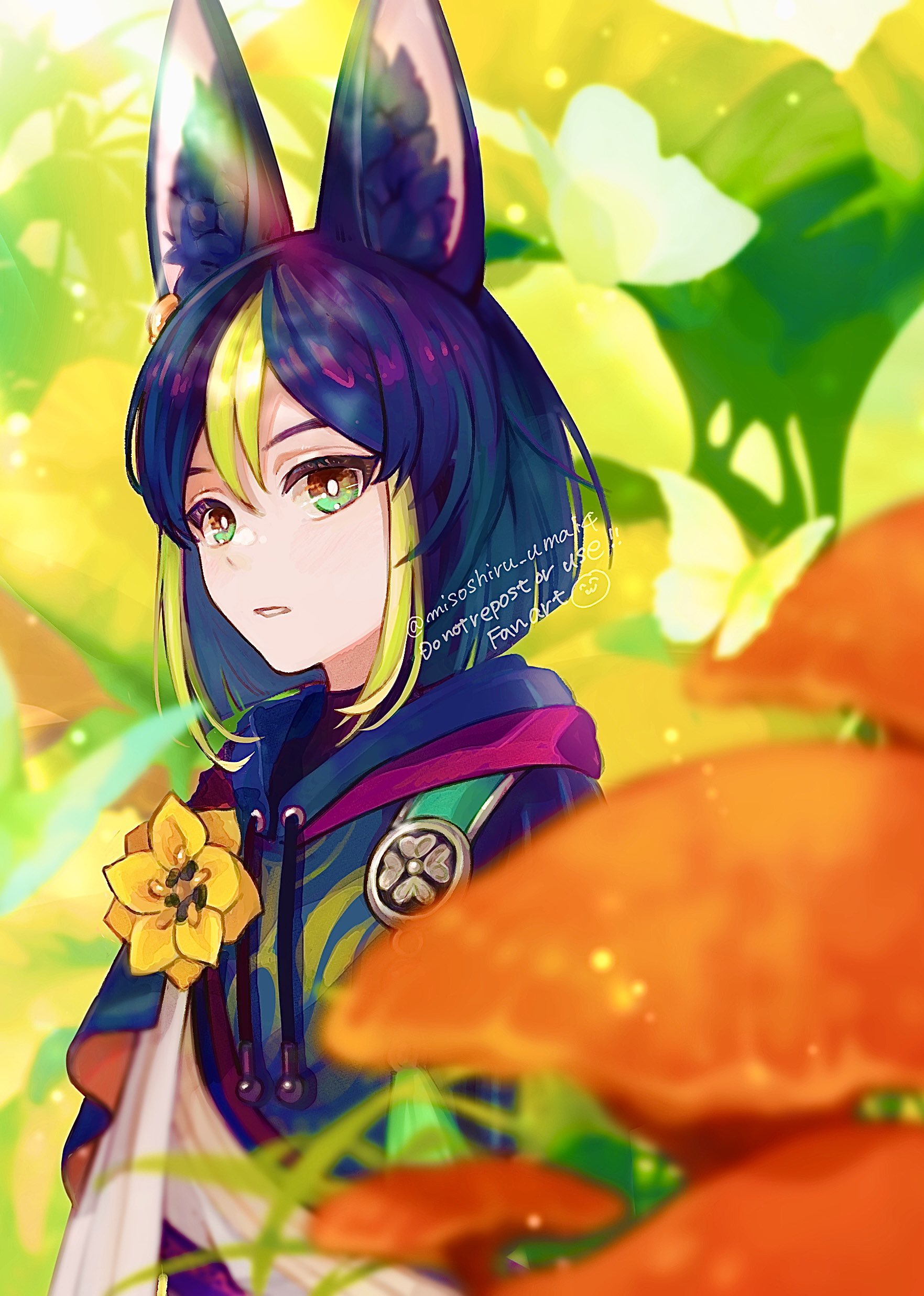 The Big ImageBoard (TBIB) - 1boy absurdres animal ears black hair ...