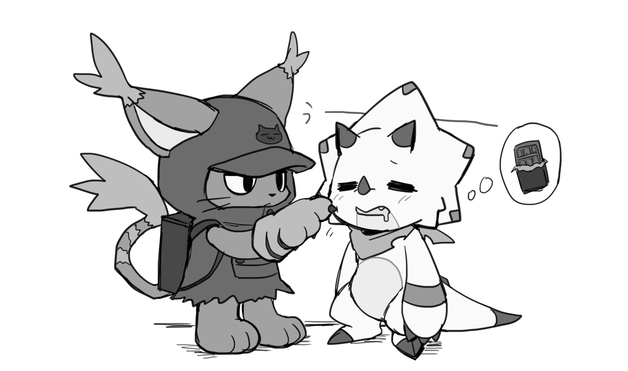 The Big ImageBoard (TBIB) - anthro bandai namco black body black fur blackgatomon uver. clothing ...