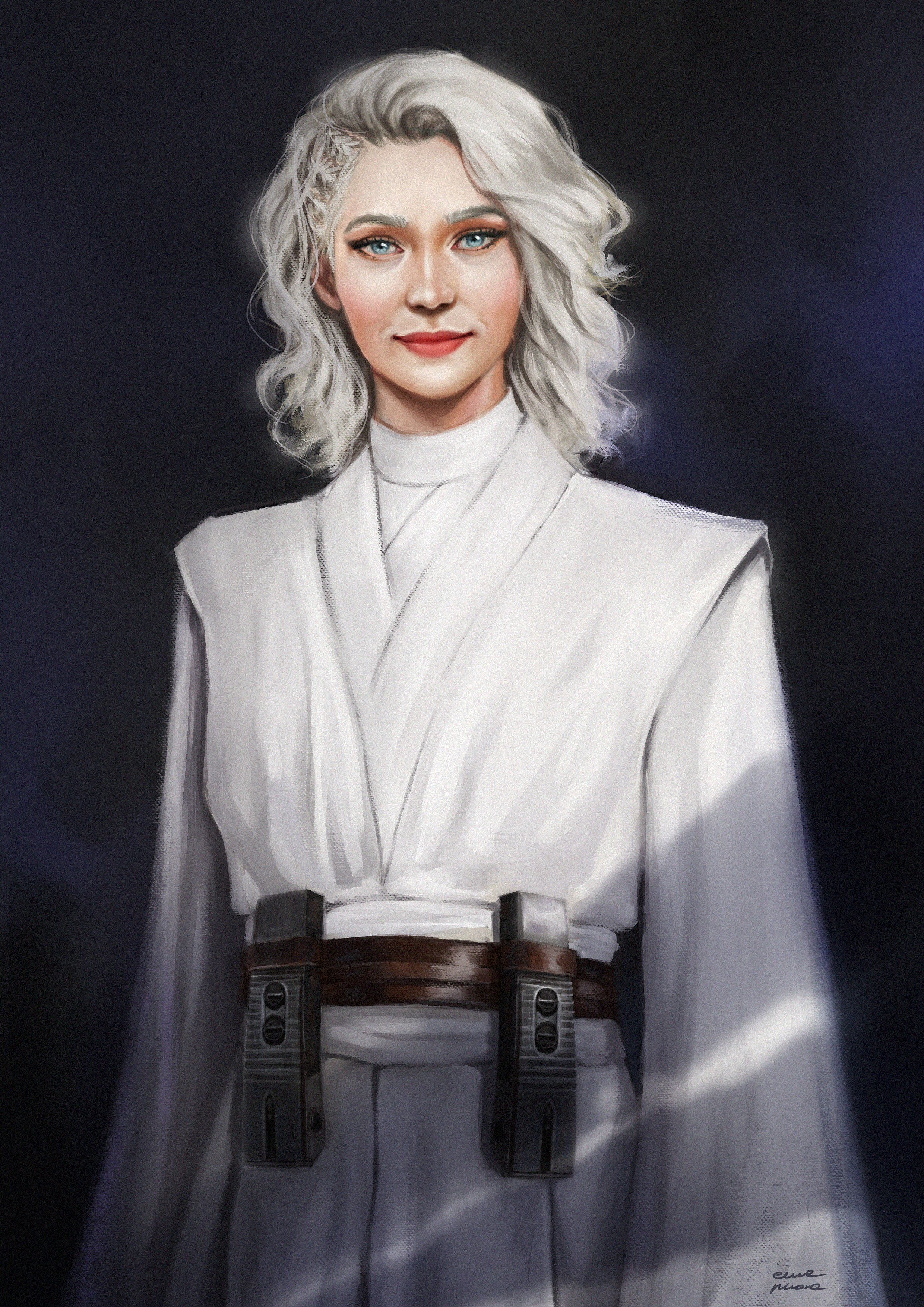 The Big ImageBoard (TBIB) - 1girl absurdres belt blue eyes brown belt eurephora highres light ...