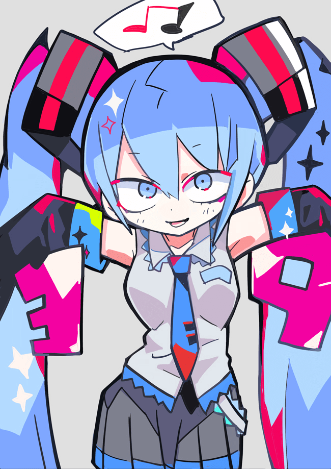 The Big Imageboard Tbib 1girl 39 Aqua Eyes Aqua Hair Bare Shoulders