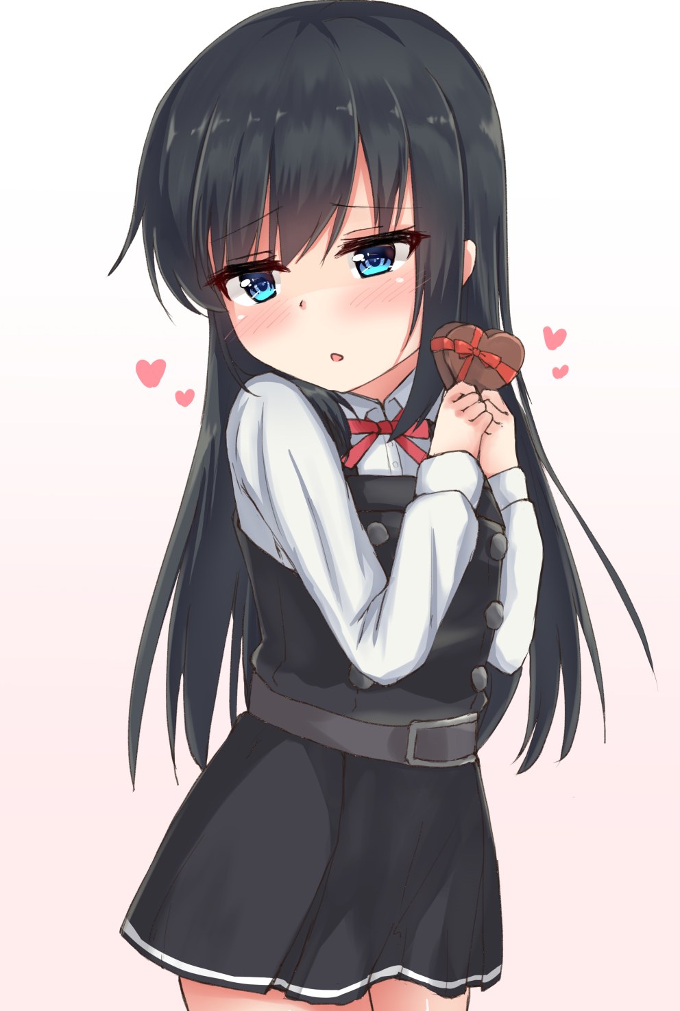 The Big ImageBoard (TBIB) - 1girl asashio (kancolle) asashio kai ni (kancolle) belt black dress ...