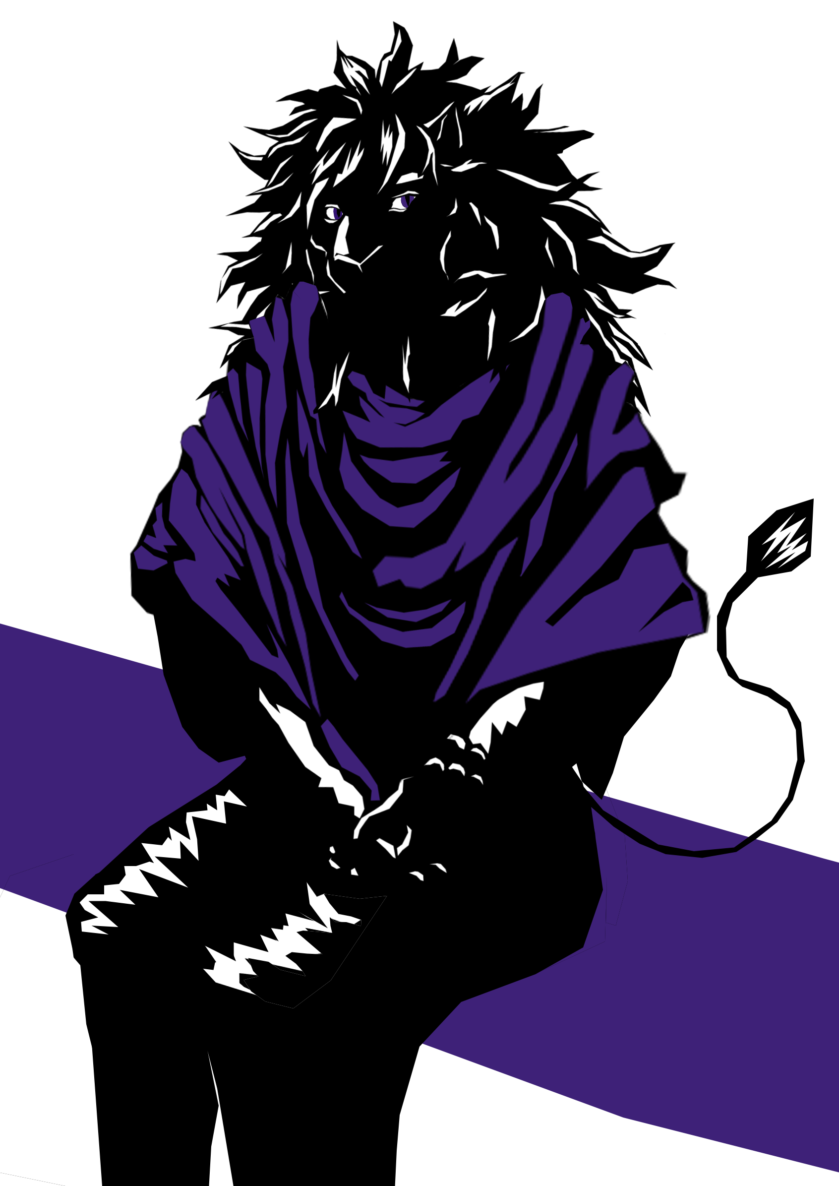 The Big ImageBoard (TBIB) - abstract colors anthro bashka clothed clothing felid hi res inktober ...