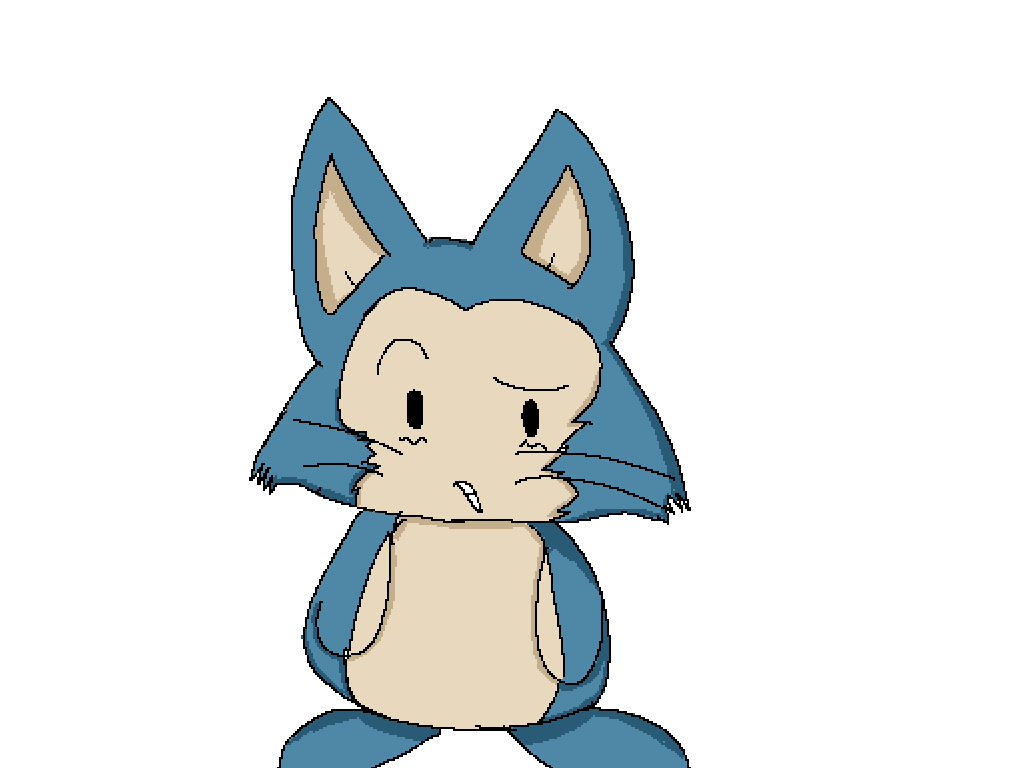 The Big ImageBoard (TBIB) - 4:3 blue body blue fur blue hair collar ...