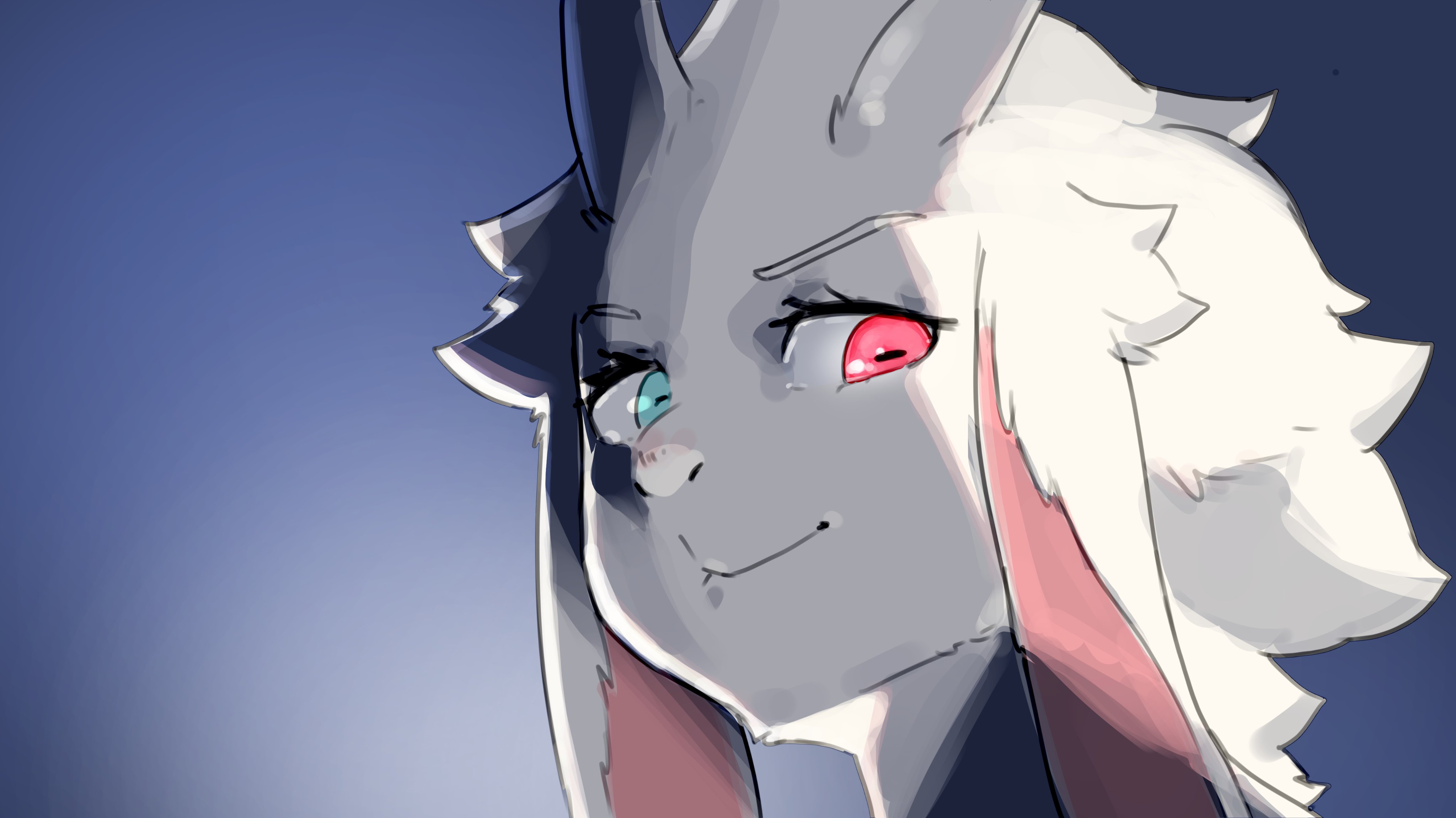 The Big ImageBoard (TBIB) - absurd res anthro biped blue eyes bovid buta99 caprine digital media ...