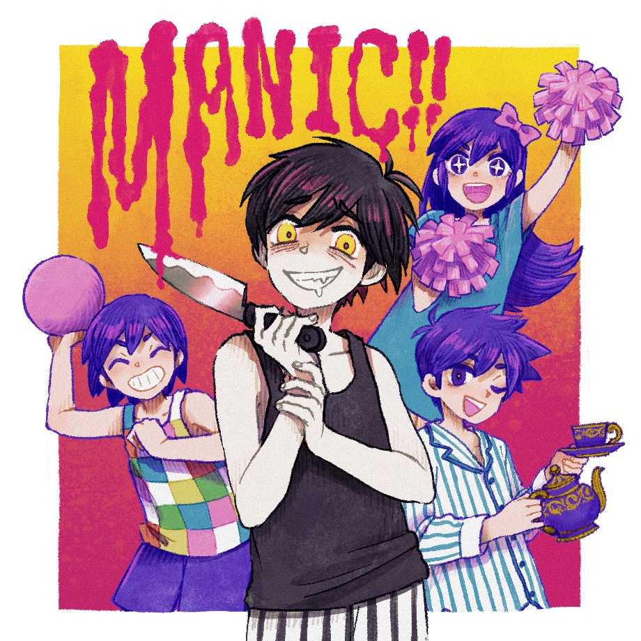 The Big ImageBoard (TBIB) - + + 1girl 3boys aubrey (omori) ball blush ...