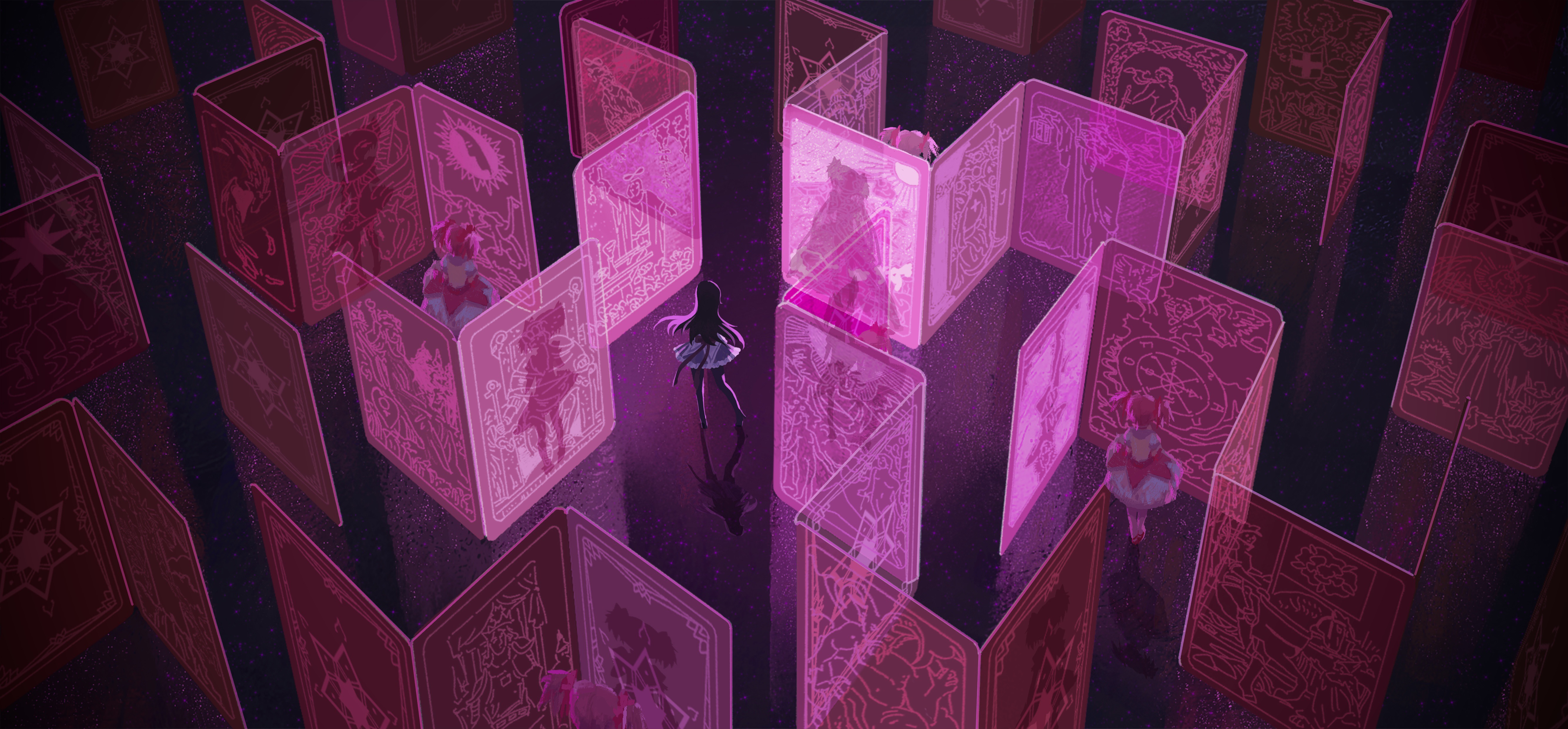 The Big ImageBoard (TBIB) - 5girls absurdres akemi homura black ...