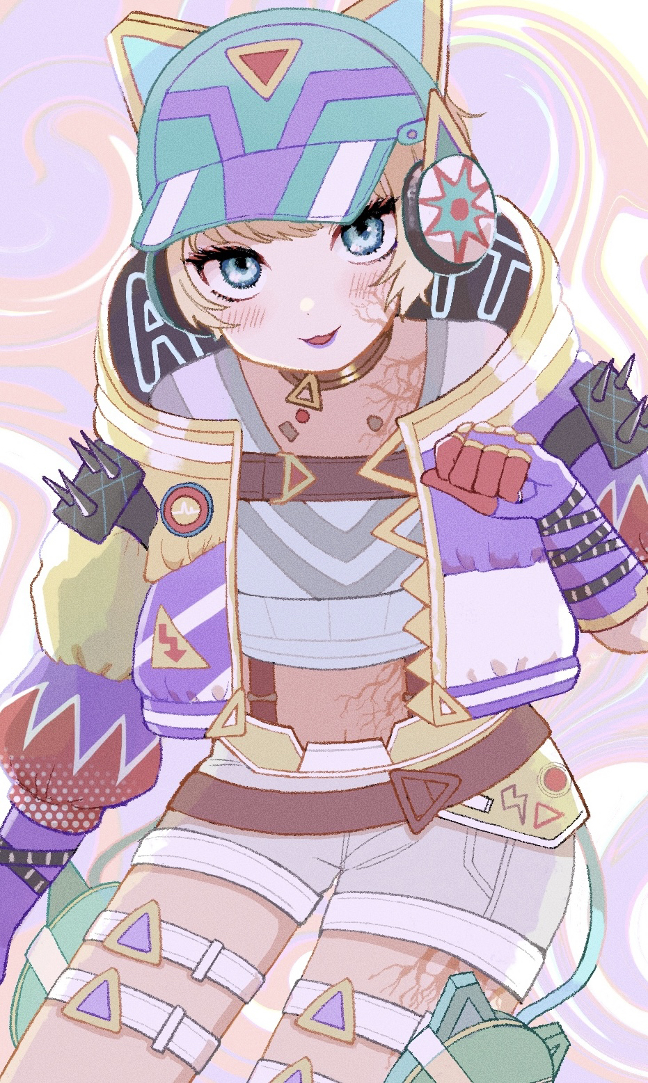 The Big ImageBoard (TBIB) - 1girl animal ear headphones animal ears ...