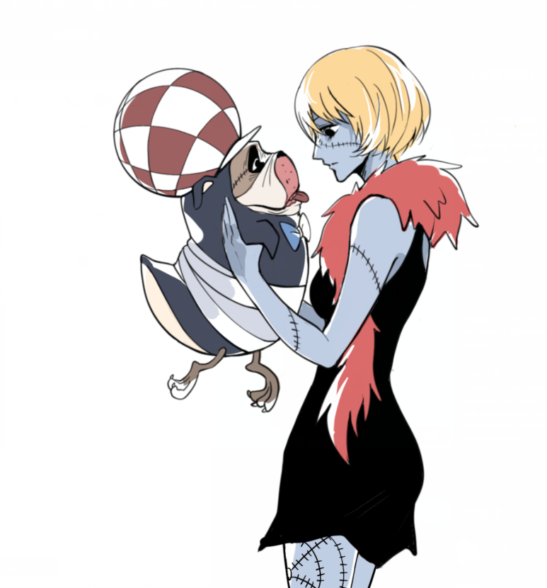 The Big ImageBoard (TBIB) - 1girl black dress blonde hair blue bow blue ...