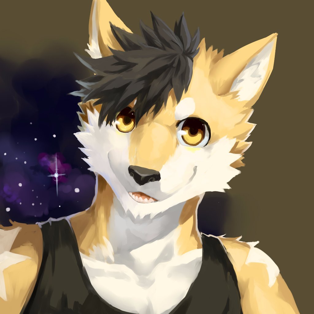 The Big ImageBoard (TBIB) - 1:1 anthro black clothing black hair black topwear bust portrait ...