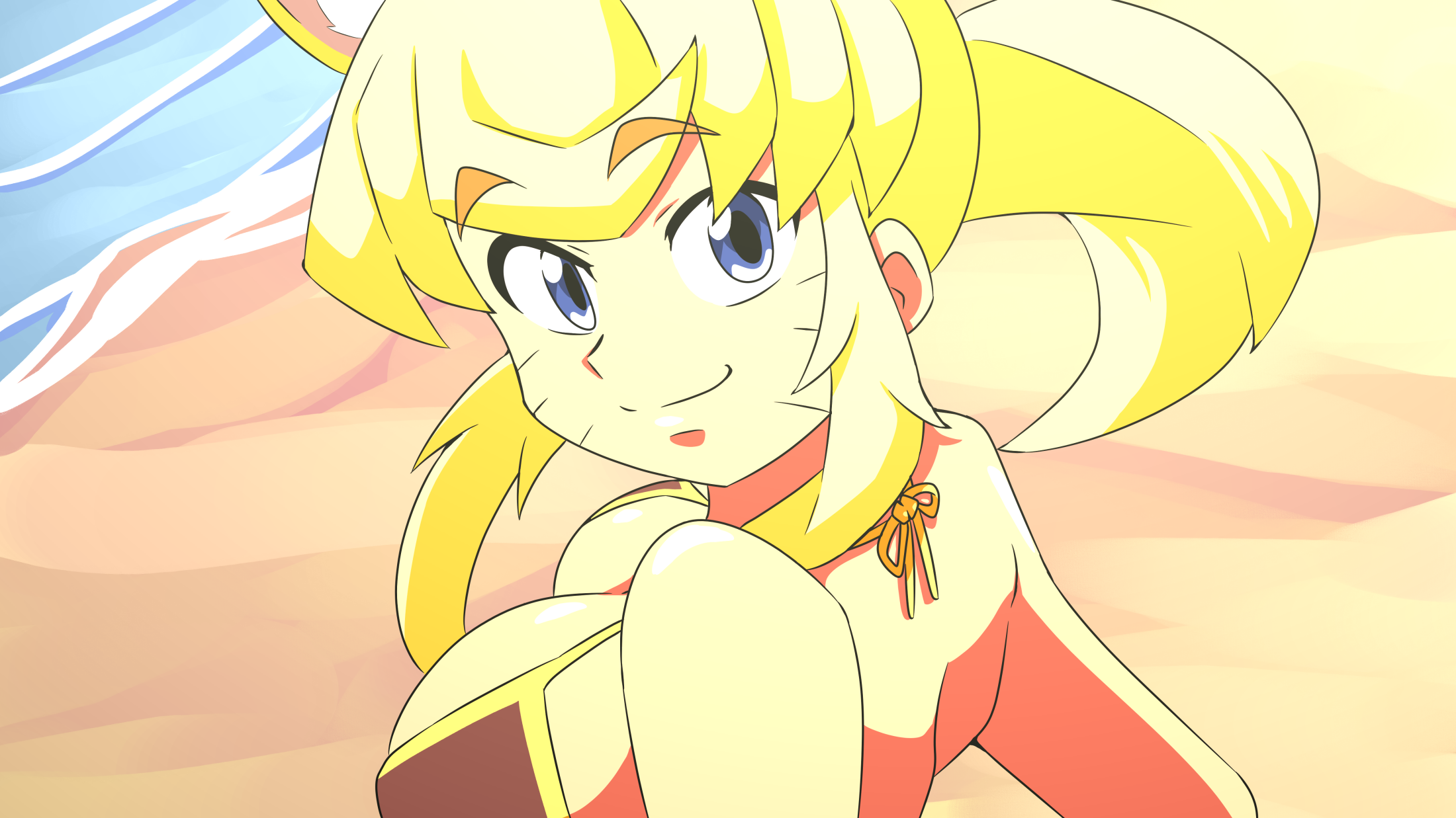 The Big ImageBoard (TBIB) - animal humanoid anthro beach big breasts bikini breasts canid canid ...