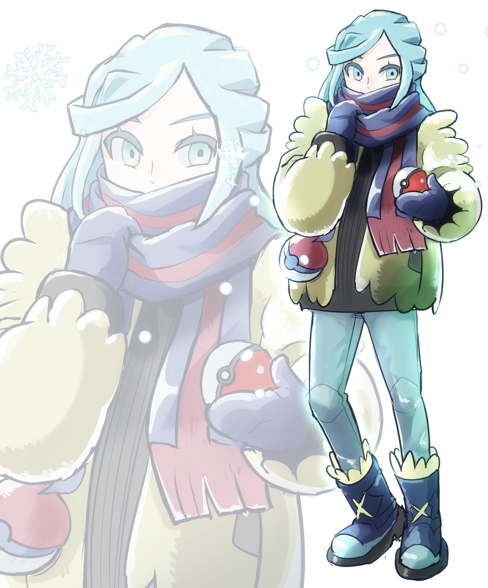 The Big ImageBoard (TBIB) - 1boy androgynous bishounen blue eyes blue ...