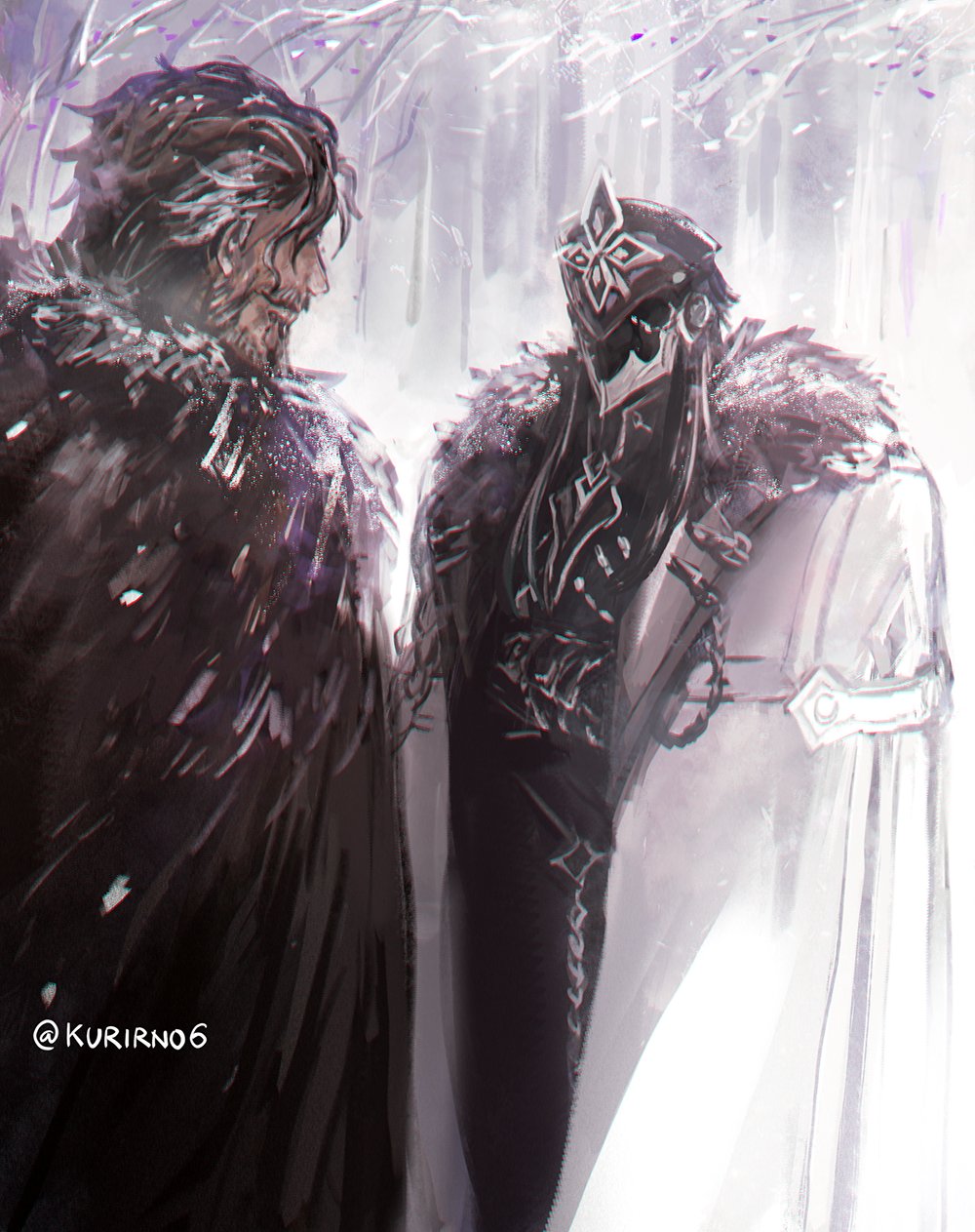 The Big ImageBoard (TBIB) - 2boys aiguillette artist name beard black ...