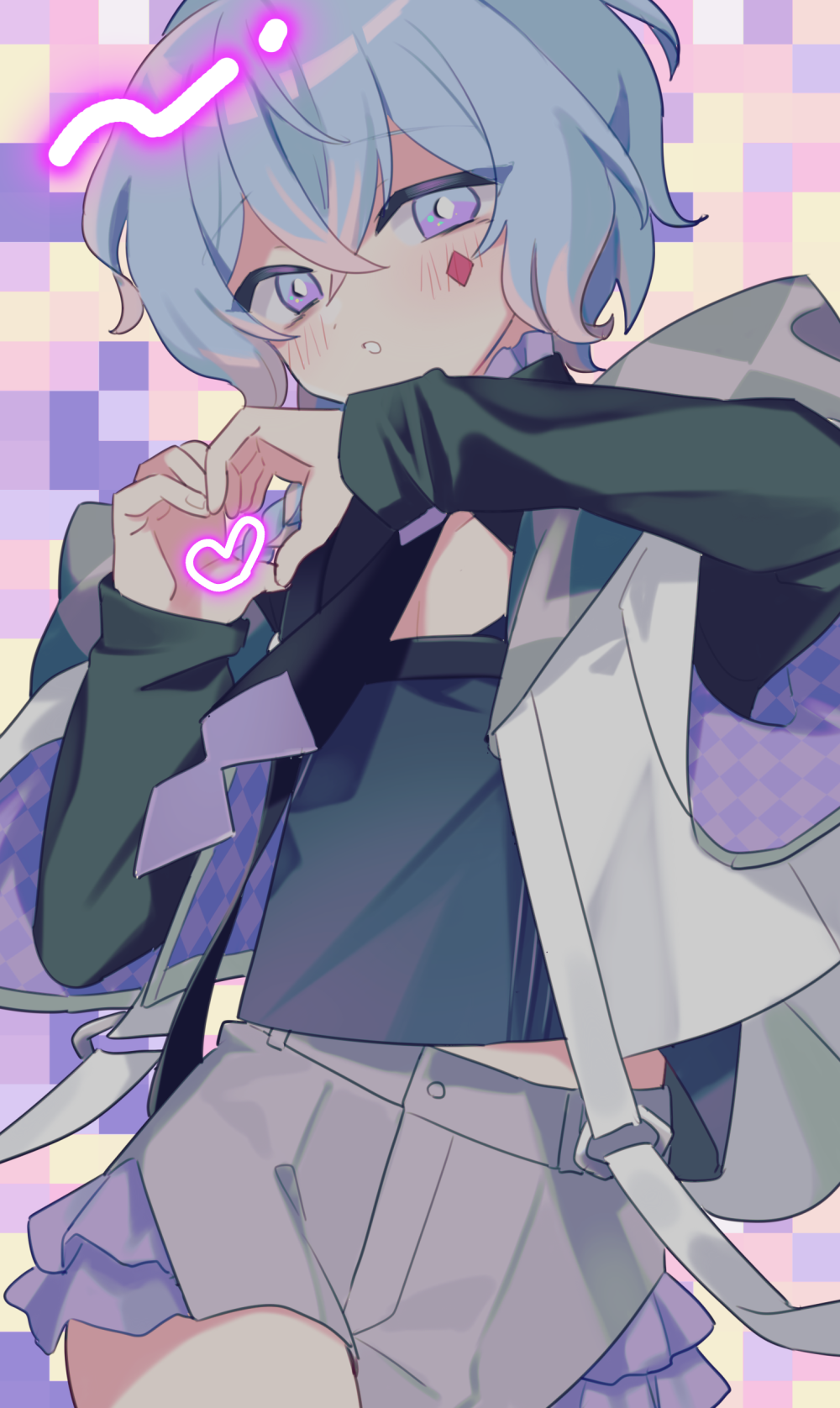 The Big ImageBoard (TBIB) - 1boy androgynous bad id bad pixiv id blue ...