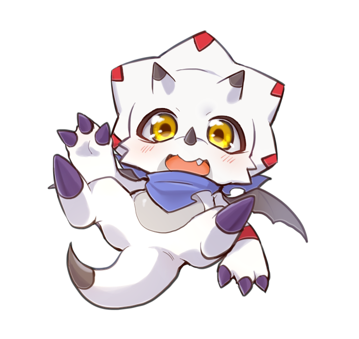 The Big ImageBoard (TBIB) - anthro bandai namco bandanna black claws blush claws digimon digimon ...