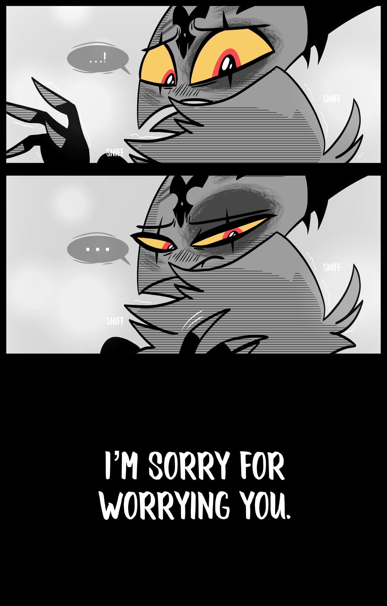 The Big ImageBoard (TBIB) - anthro avian bird black background blitzo ...