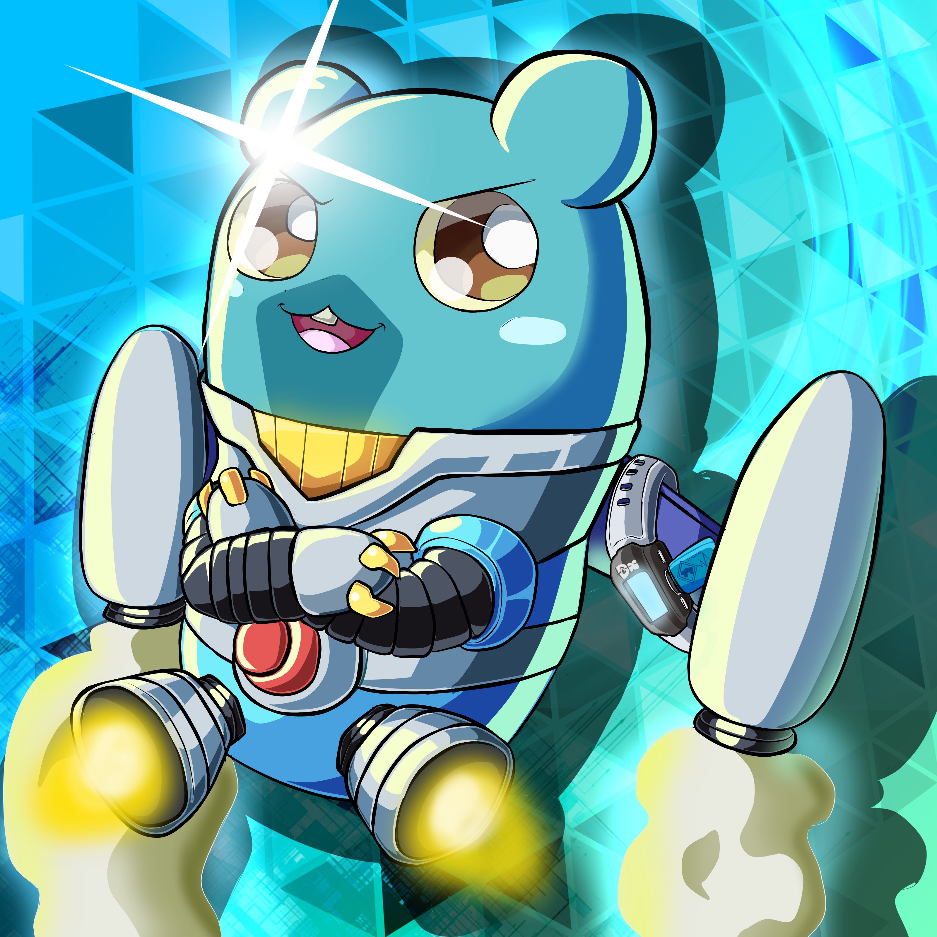 The Big ImageBoard (TBIB) - 1:1 absurd res anthro bandai namco blue ...