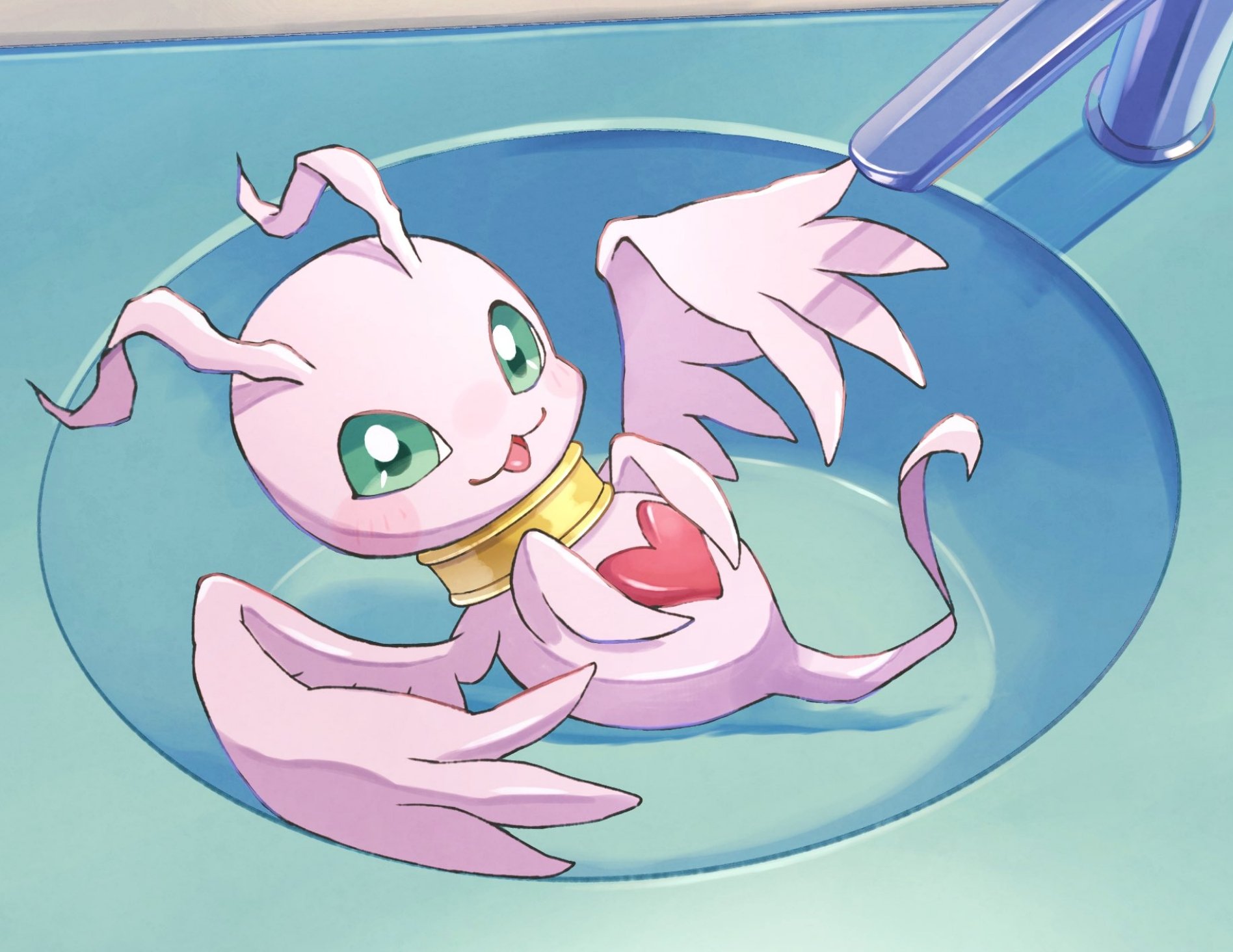 The Big ImageBoard (TBIB) - ambiguous gender aquatic gastropod bandai namco blue eyes detailed ...