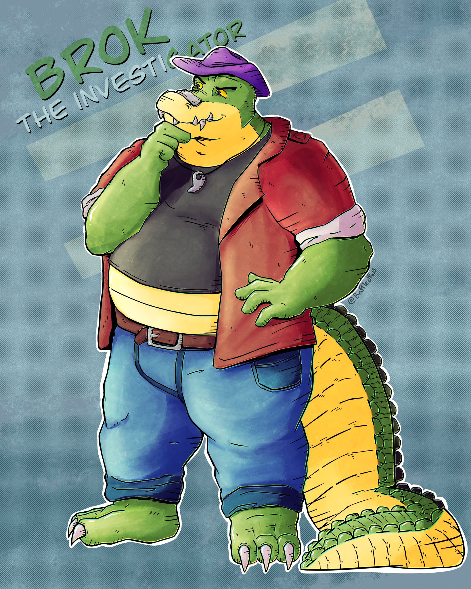 The Big ImageBoard (TBIB) - 2022 alligator alligatorid anthro baffledrus belly bottomwear brok ...