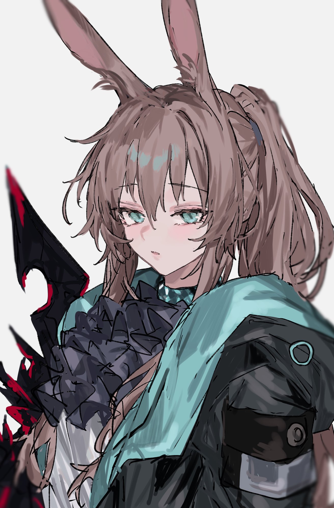 The Big ImageBoard (TBIB) - 1girl amiya (arknights) animal ear fluff animal ears aogisa ...