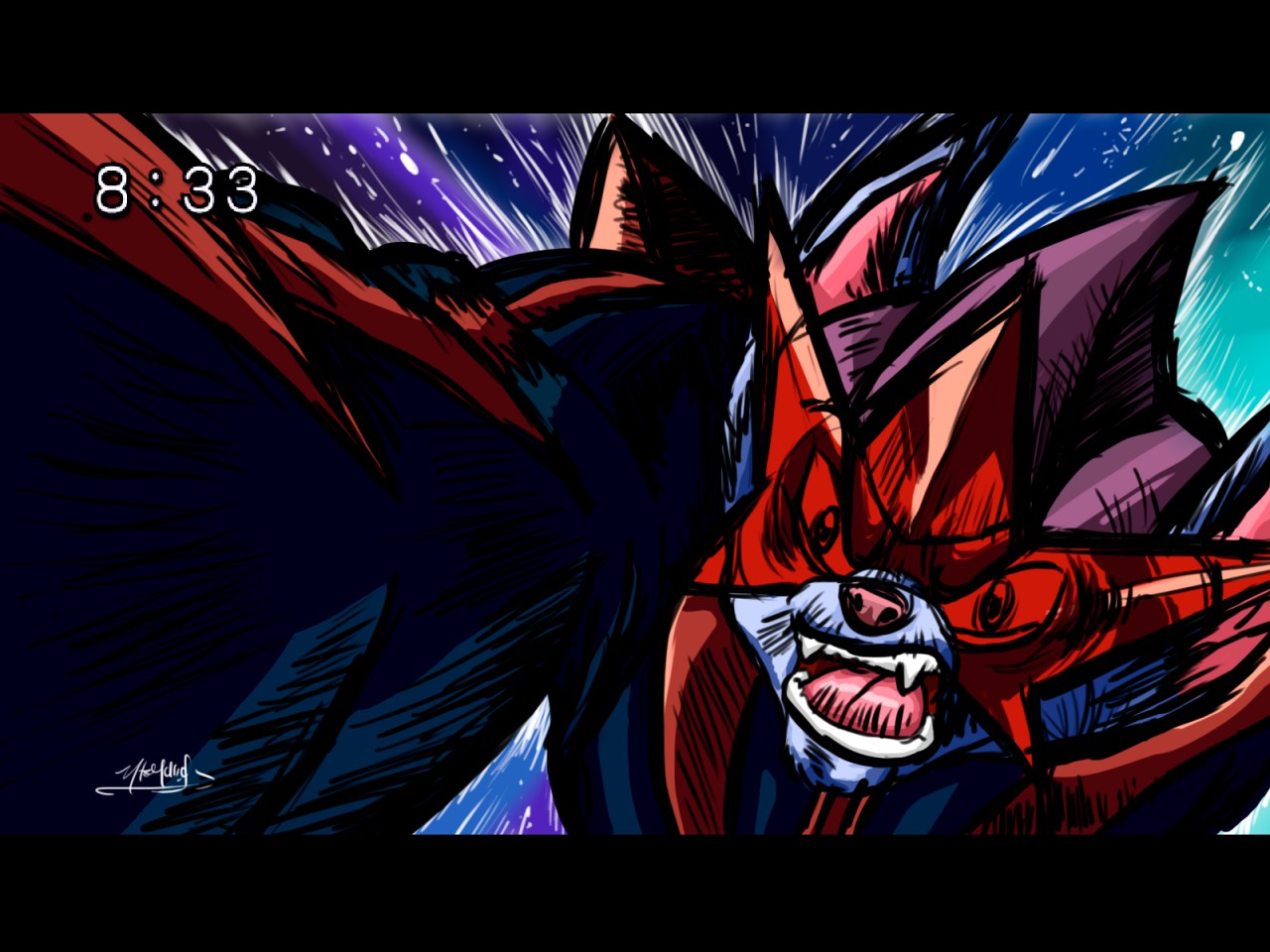 The Big ImageBoard (TBIB) - 4:3 anthro blue body blue fur close-up ...