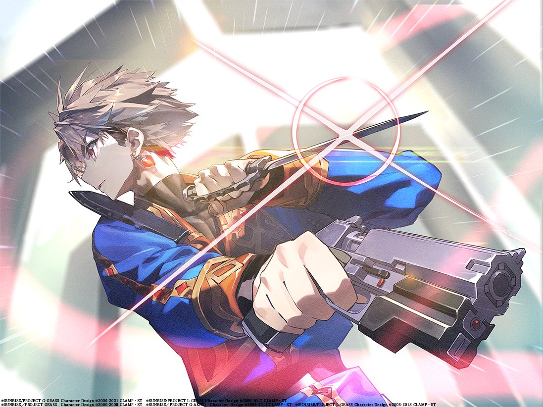 The Big ImageBoard (TBIB) - 1boy ar (code geass) black shirt blue ...