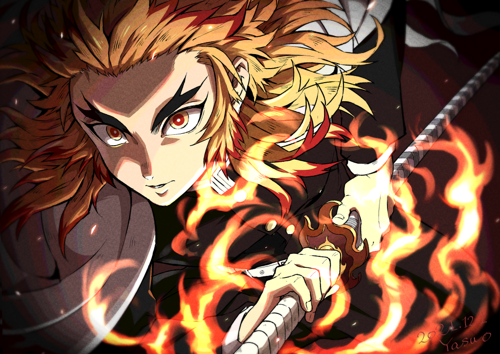 The Big ImageBoard (TBIB) - 1boy blonde hair commentary request demon ...
