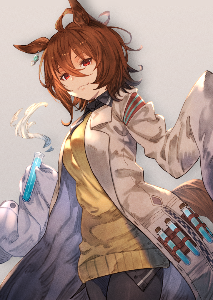 The Big ImageBoard (TBIB) - 1girl agnes tachyon (umamusume) ahoge animal ears ayacho bad id bad ...