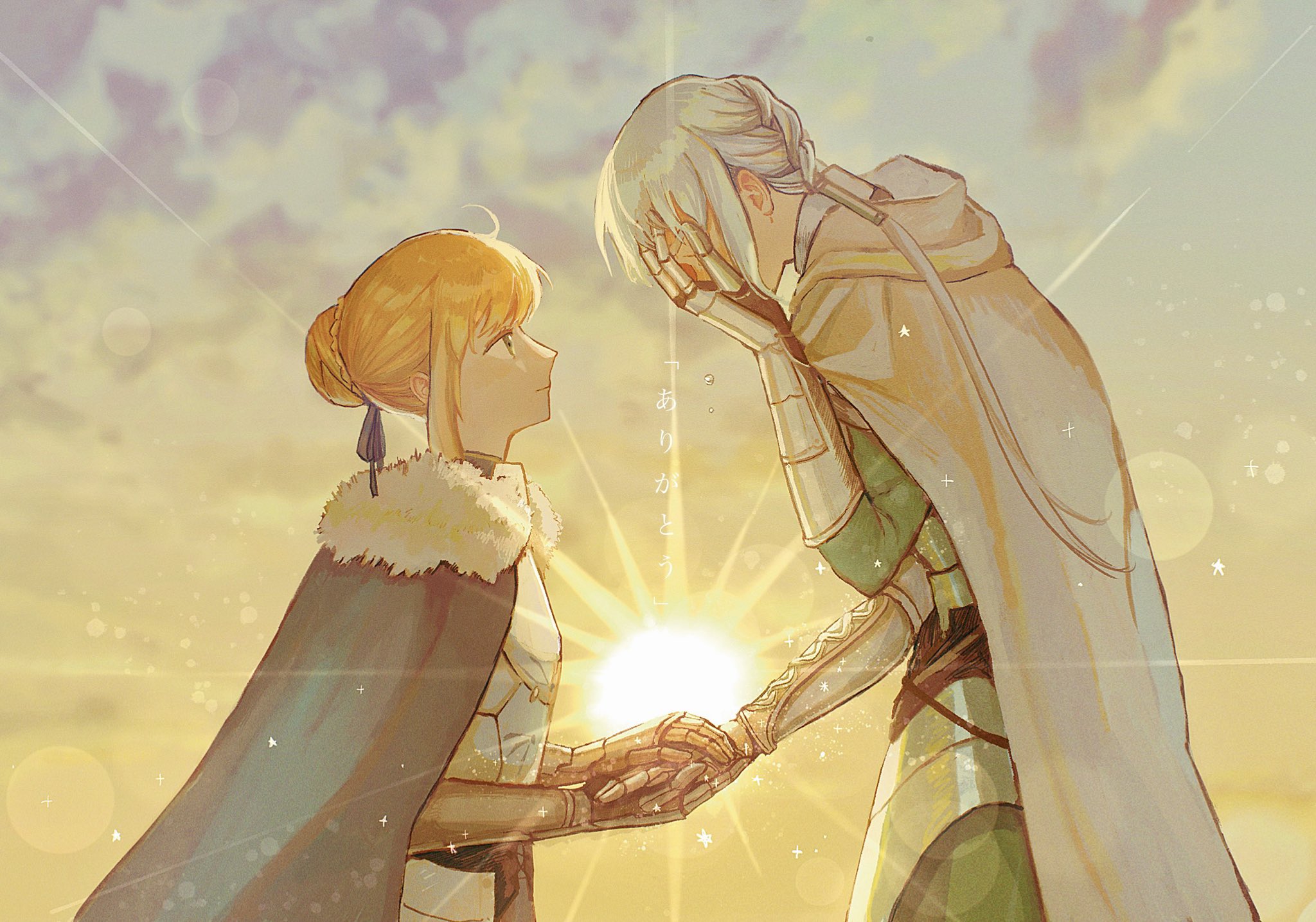 The Big ImageBoard (TBIB) - 1boy 1girl 31tamagokake580 armor artoria ...