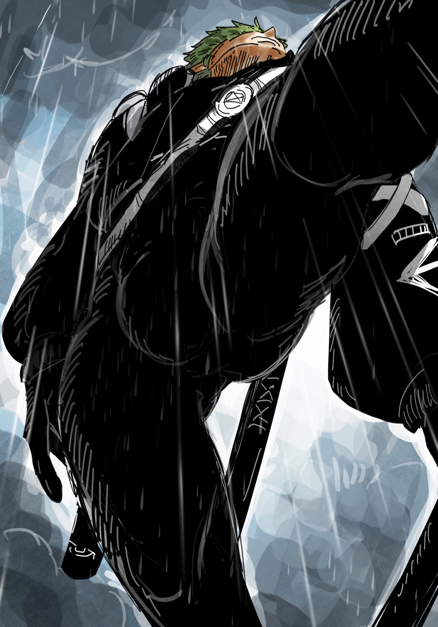 The Big ImageBoard (TBIB) - 1boy bara black bodysuit black gloves black jacket bodysuit bulge ...