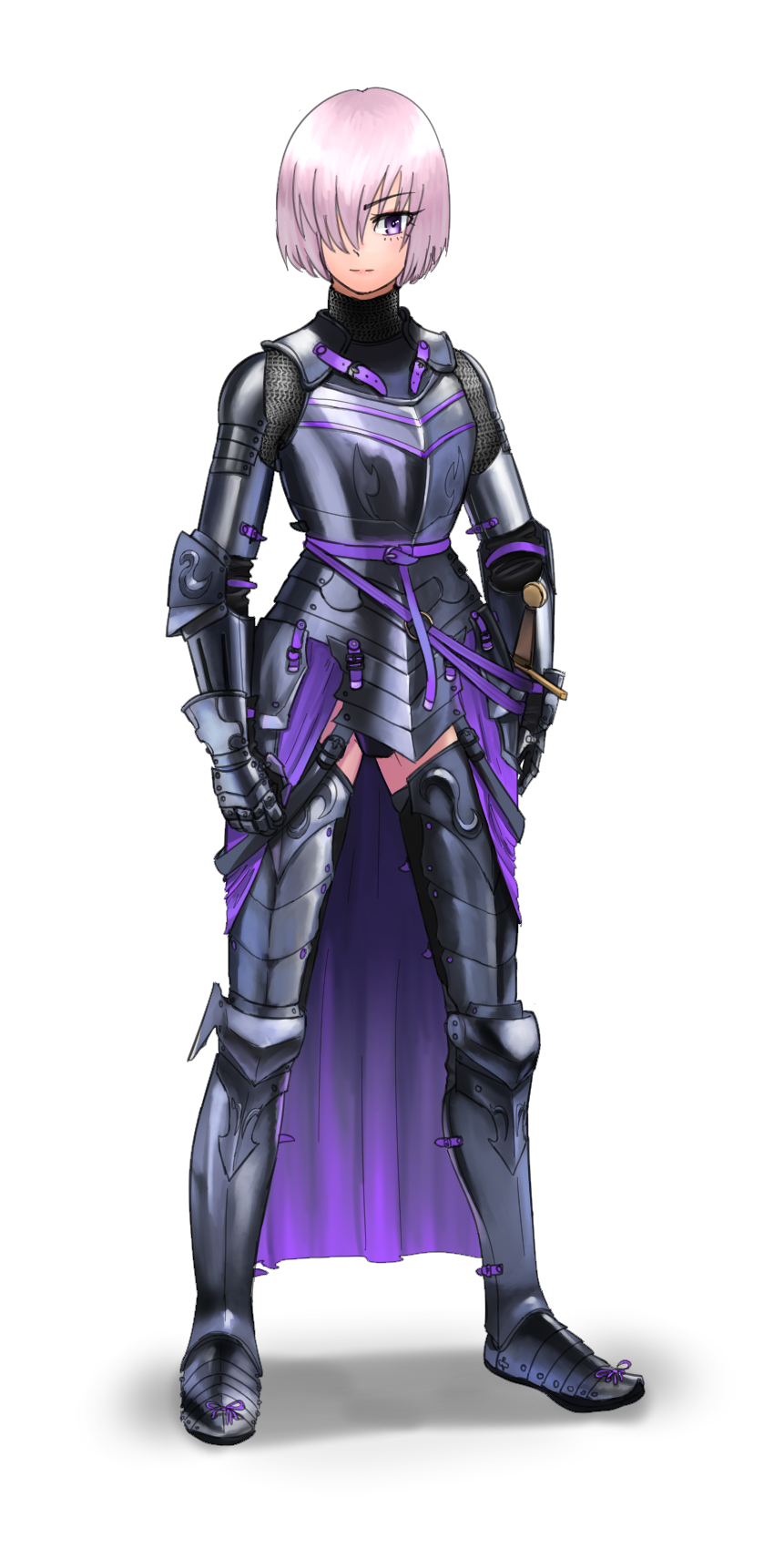 The Big ImageBoard (TBIB) - 1girl adapted costume armor armored boots ...