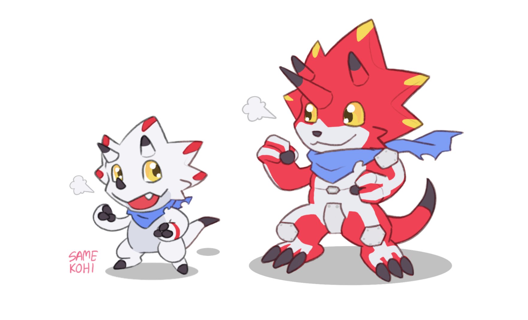 The Big ImageBoard (TBIB) - anthro bandai namco bandanna betelgammamon claws digimon digimon ...