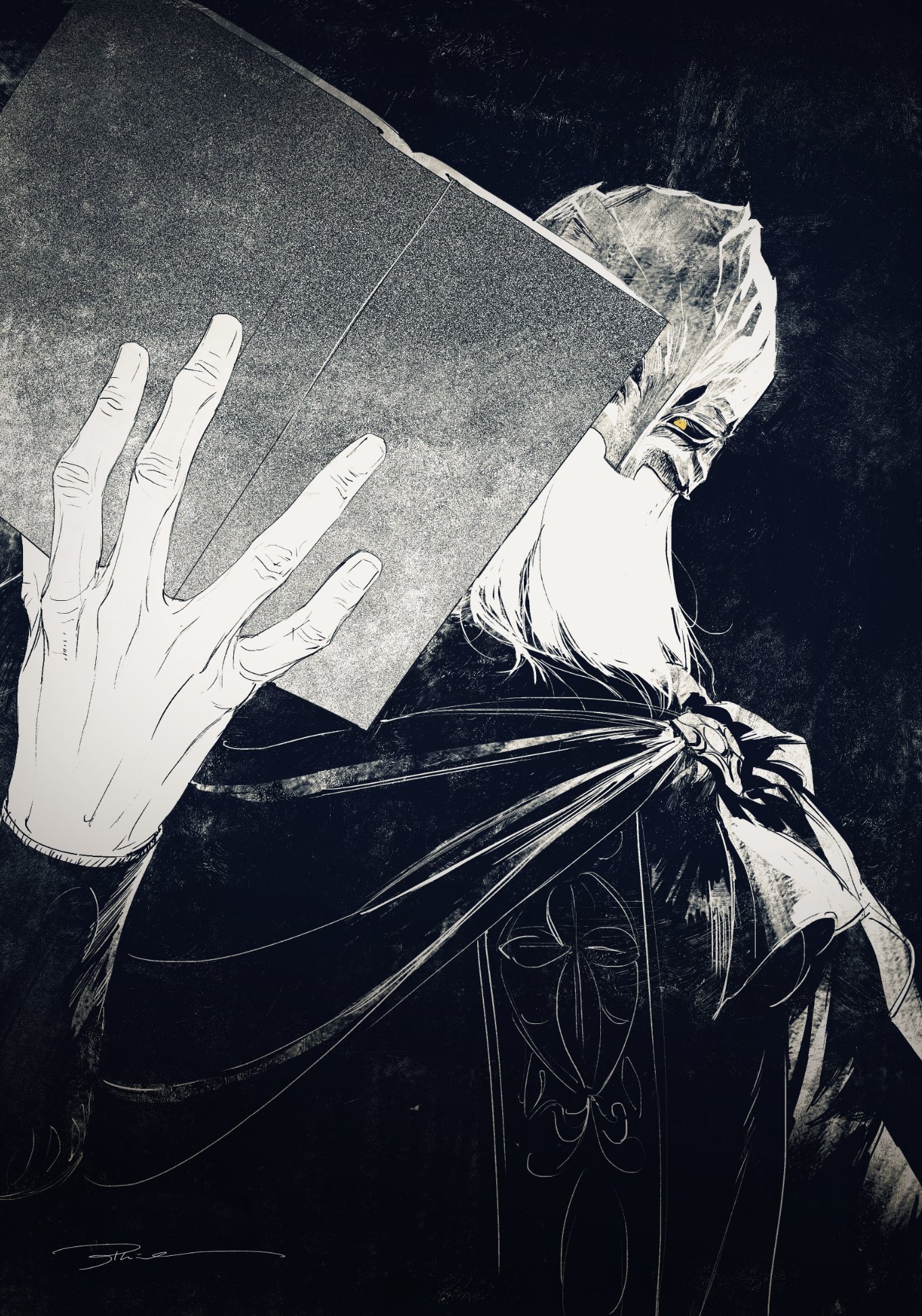 The Big ImageBoard (TBIB) - 1boy beard book cloak elden ring elden ring ...