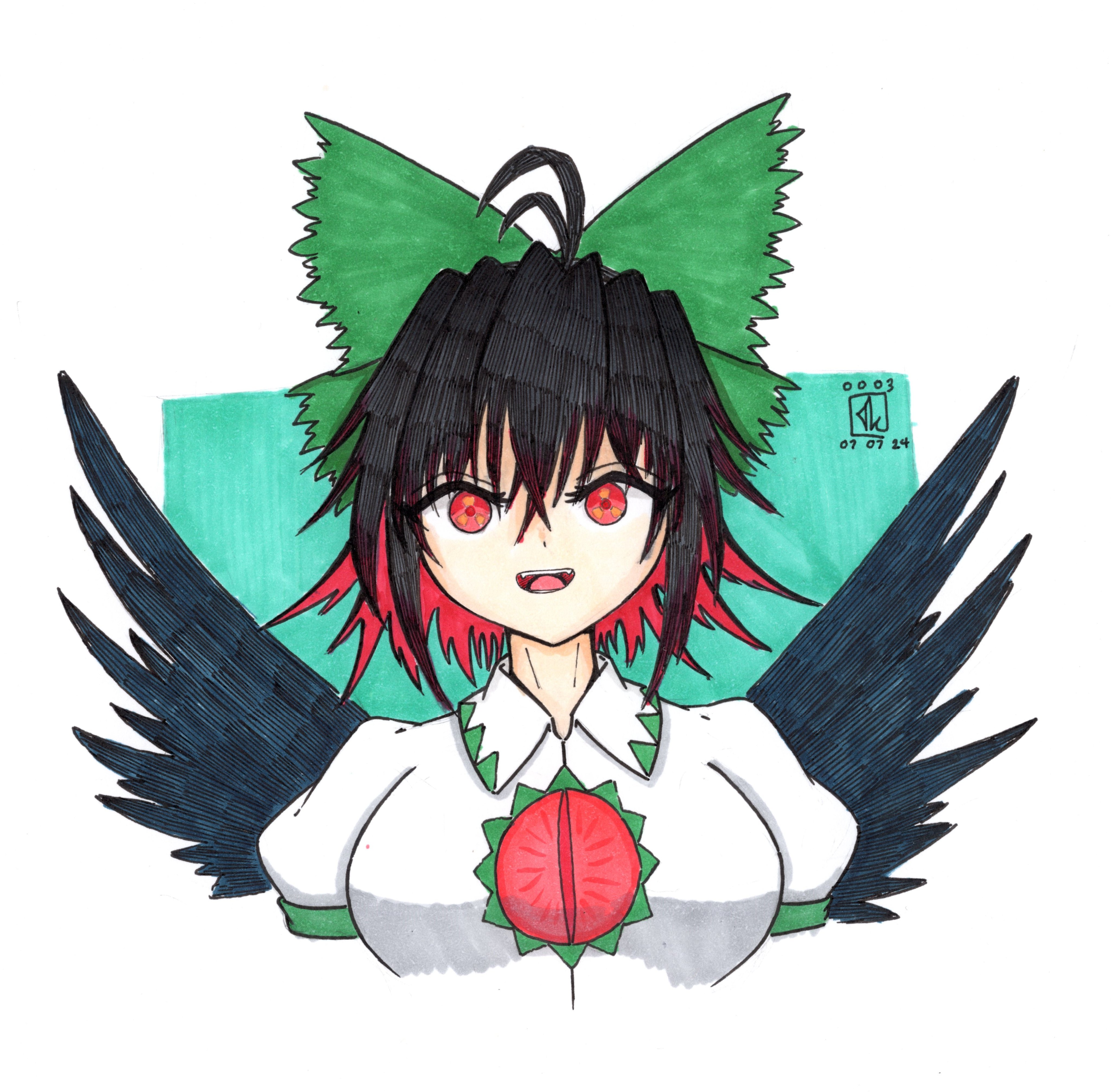 The Big ImageBoard (TBIB) - 1girl absurdres alternate hair length alternate hairstyle antenna ...