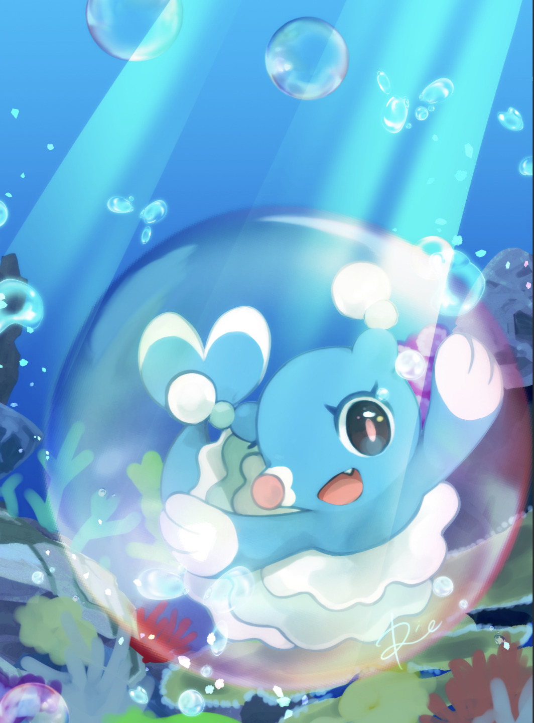 The Big ImageBoard (TBIB) - air bubble brionne bubble commentary coral ...