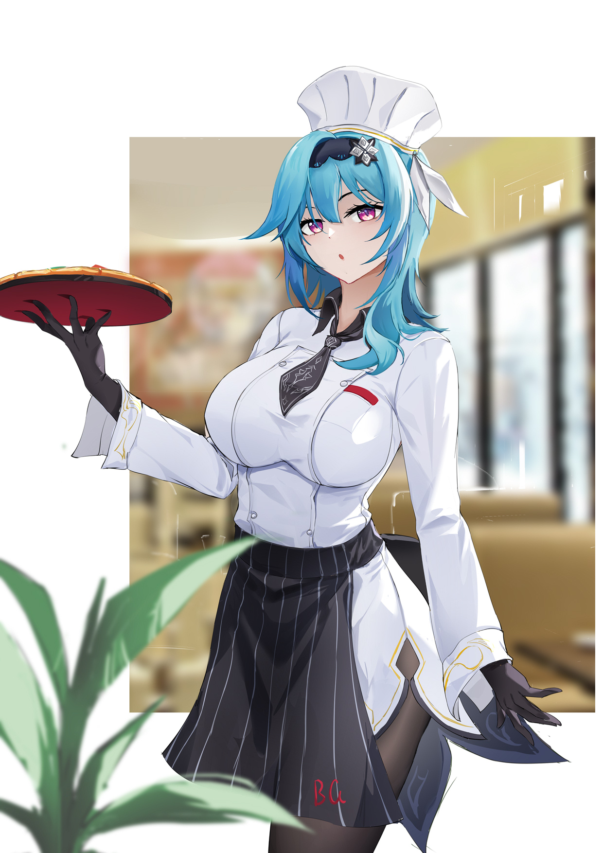 The Big Imageboard Tbib 1girl Baige0 Eula Genshin Impact Genshin