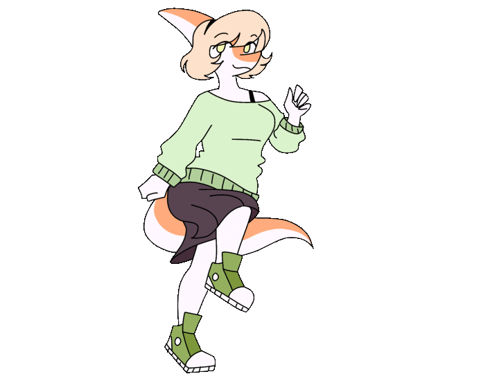 The Big ImageBoard (TBIB) - accessory alpha channel animated anthro blonde hair bottomwear ...