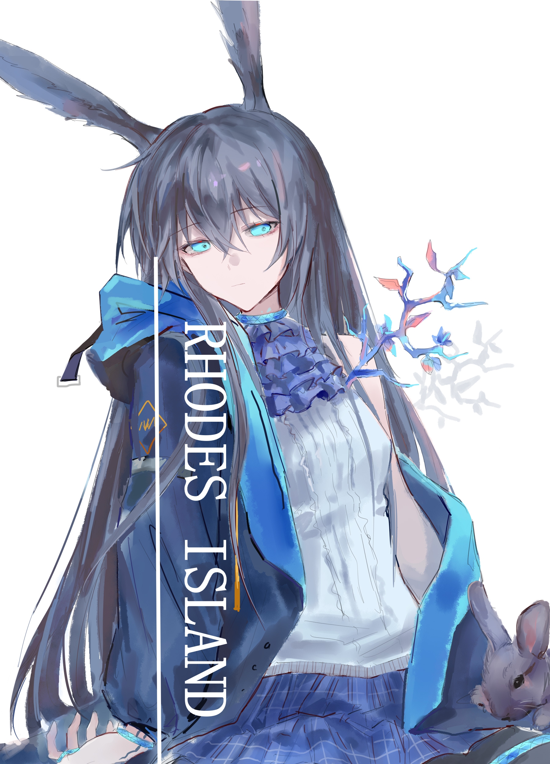 The Big ImageBoard (TBIB) - 1girl absurdres amiya (arknights) animal ears arknights ascot black ...