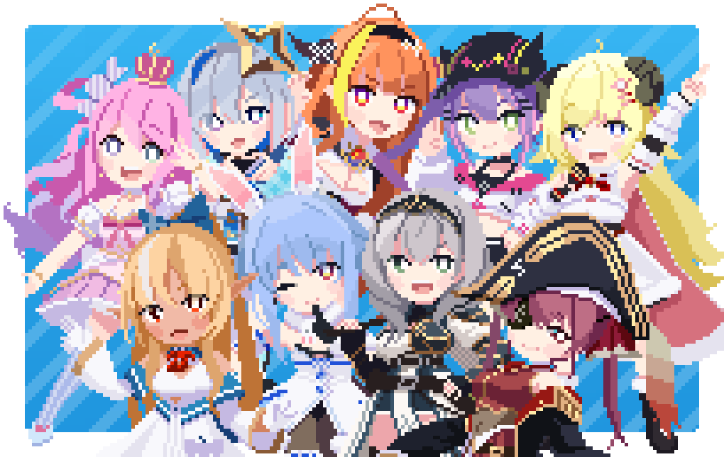 The Big ImageBoard (TBIB) - amane kanata himemori luna holocure hololive houshou marine kiryu ...