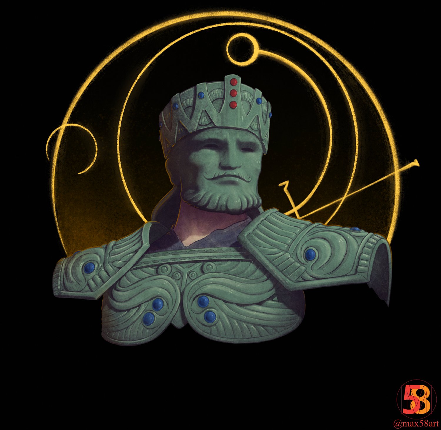 The Big ImageBoard (TBIB) - 1boy armor crown demon's souls full armor ...