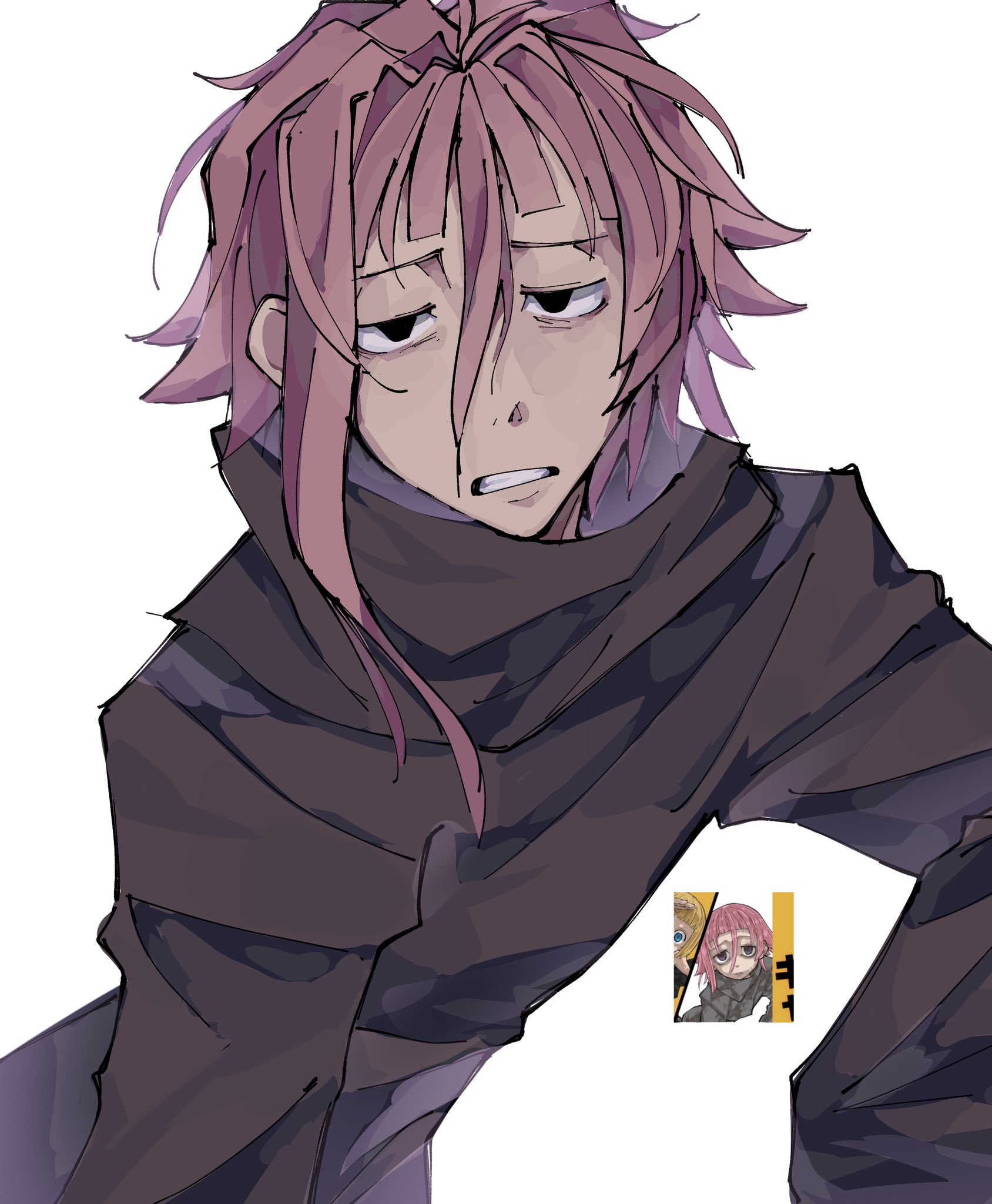 The Big ImageBoard (TBIB) - 1other alternate costume androgynous asymmetrical hair bags under ...