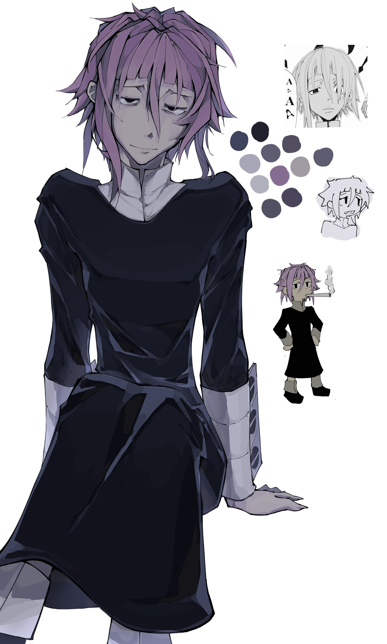 The Big ImageBoard (TBIB) - 1other androgynous bags under eyes black ...