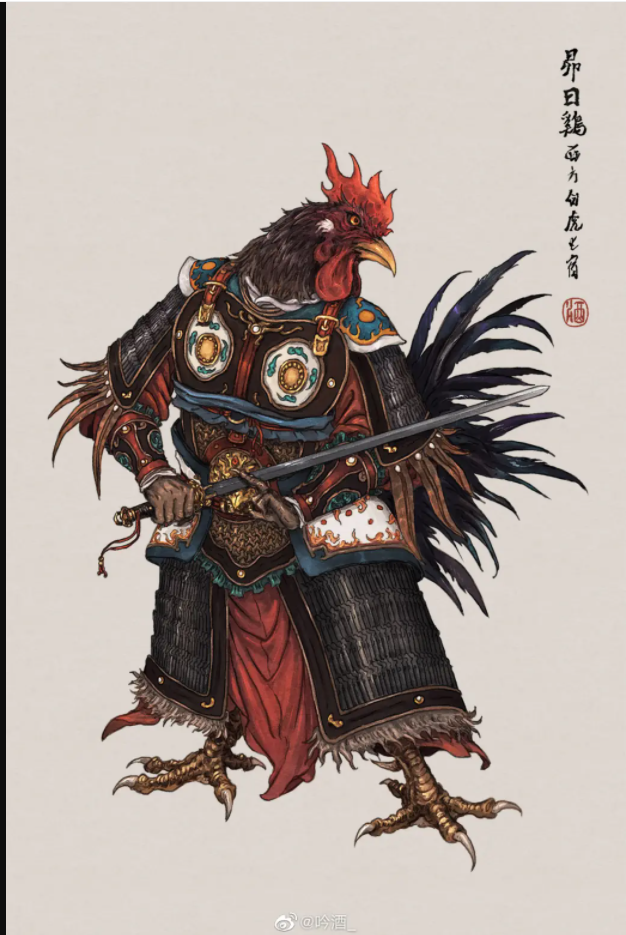 The Big ImageBoard (TBIB) - armor bird chicken chinese armor claws ...