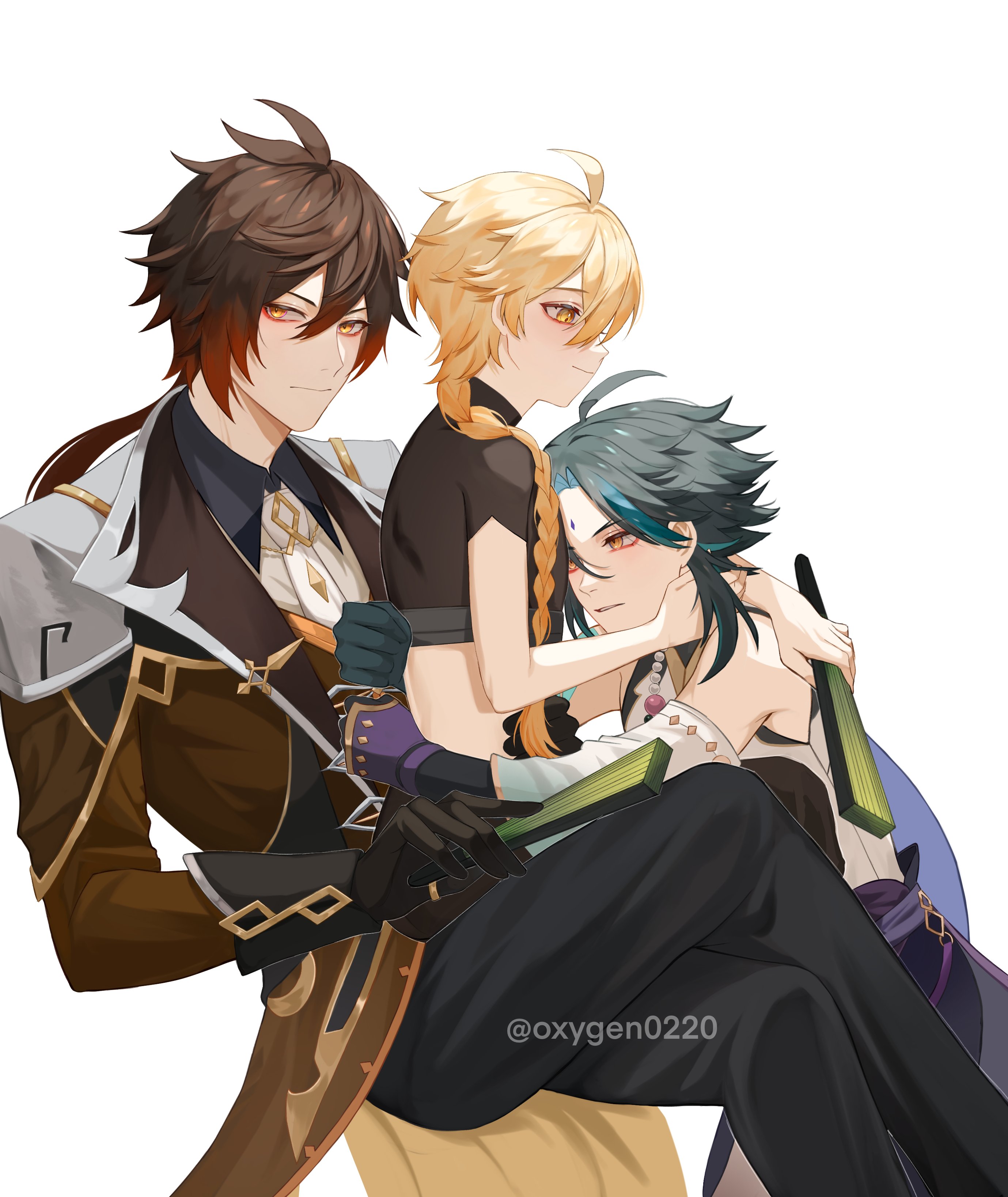 The Big ImageBoard (TBIB) - absurdres aether (genshin impact) highres oxygen (0220) xiao ...