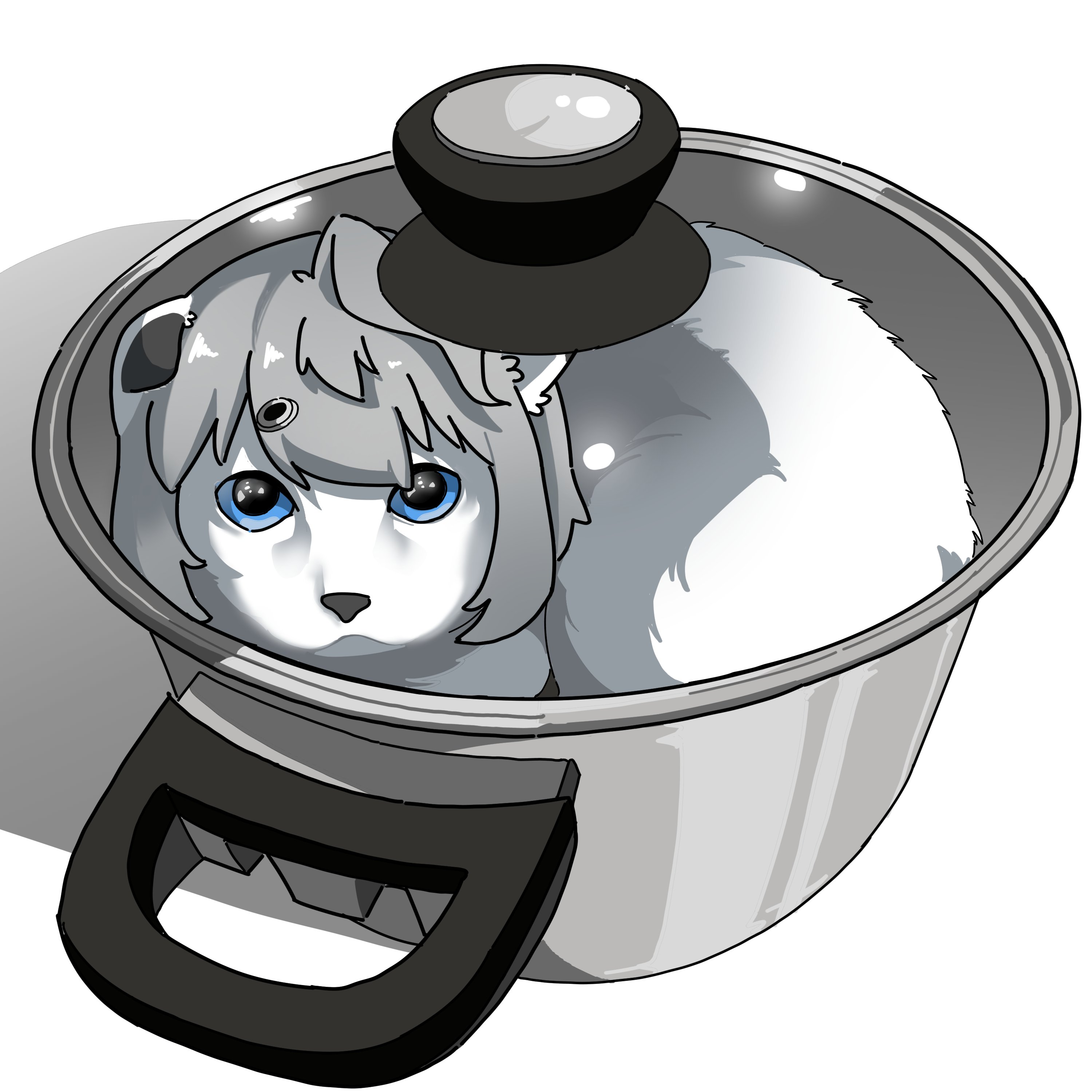 The Big Imageboard Tbib Absurd Res Arctic Fox Blue Eyes