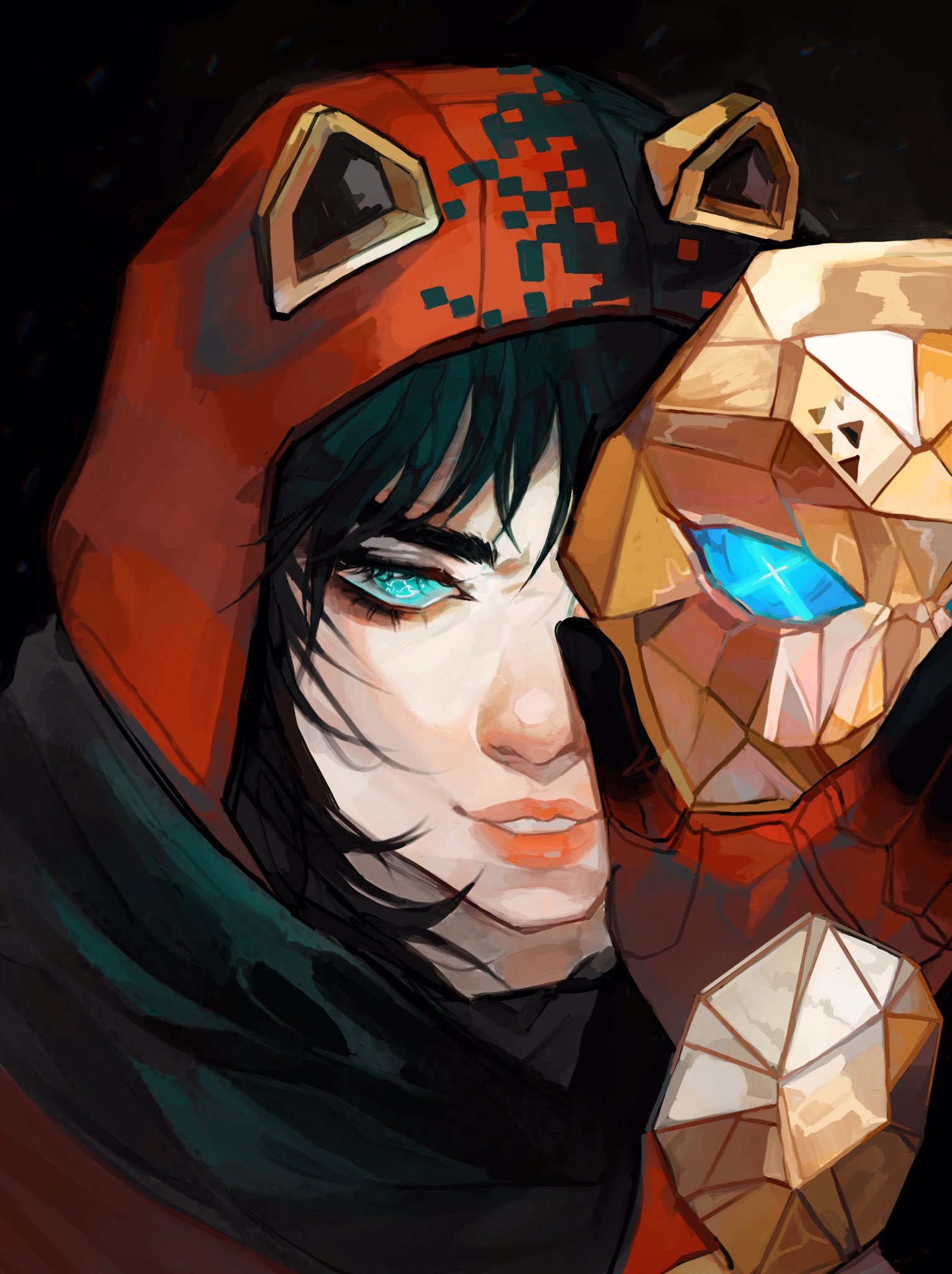 The Big ImageBoard (TBIB) - 1girl animification apex legends black ...