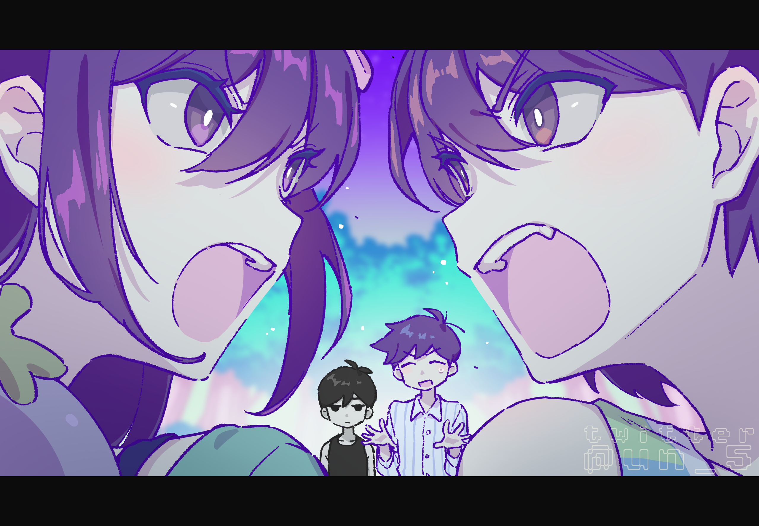 The Big ImageBoard (TBIB) - 1girl 3boys antenna hair arguing aubrey ...