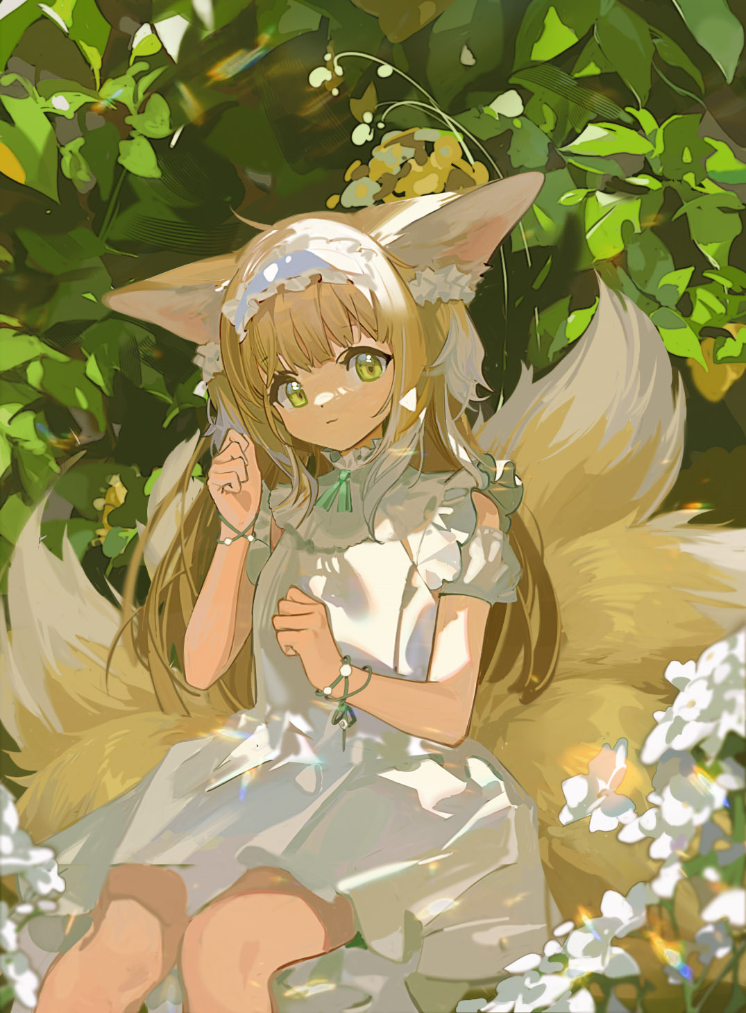 The Big ImageBoard (TBIB) - 1girl :3 ahoge alternate costume animal ear fluff animal ears ...