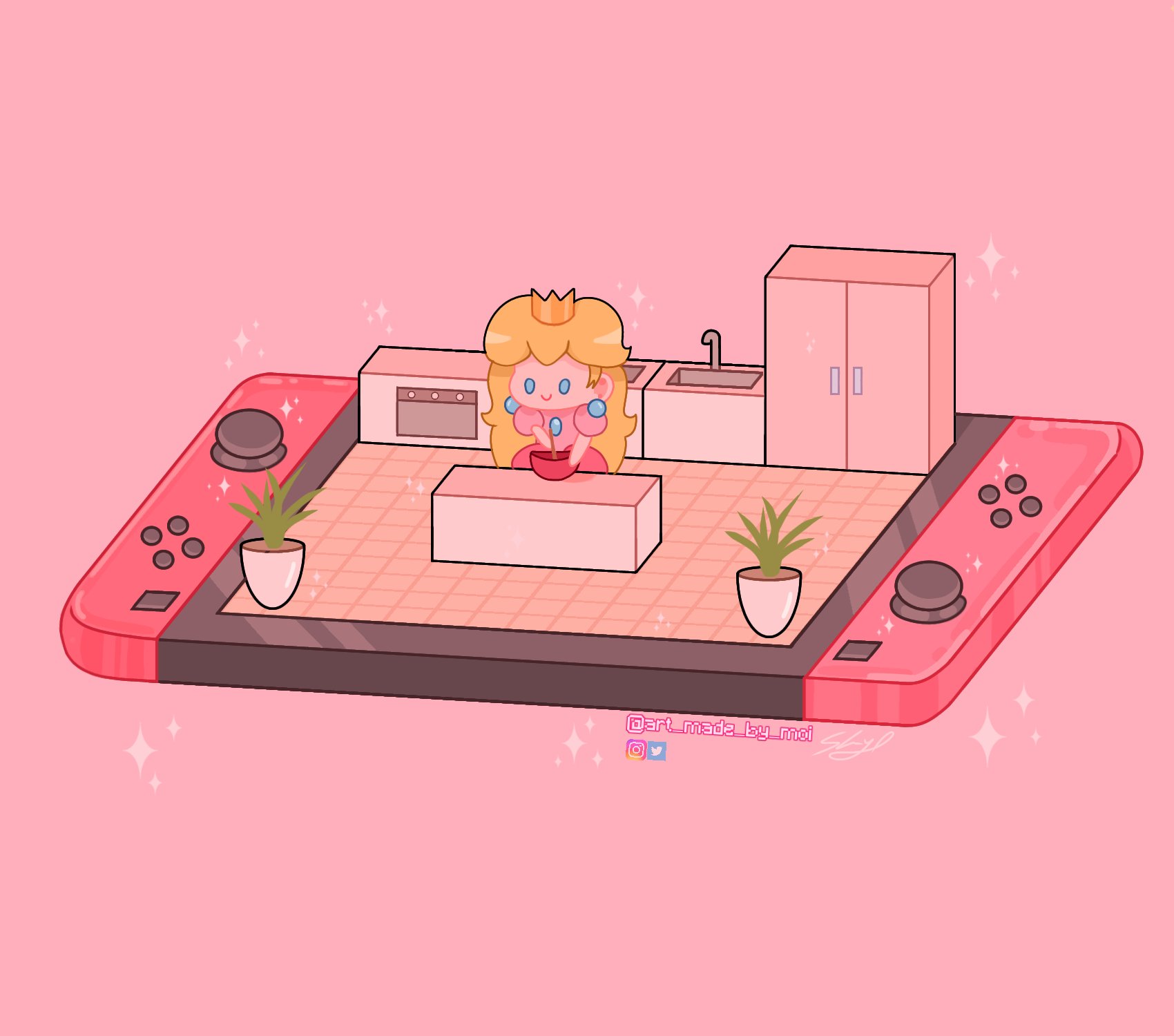 The Big ImageBoard (TBIB) - 1girl artmadebymoi blonde hair blue eyes ...