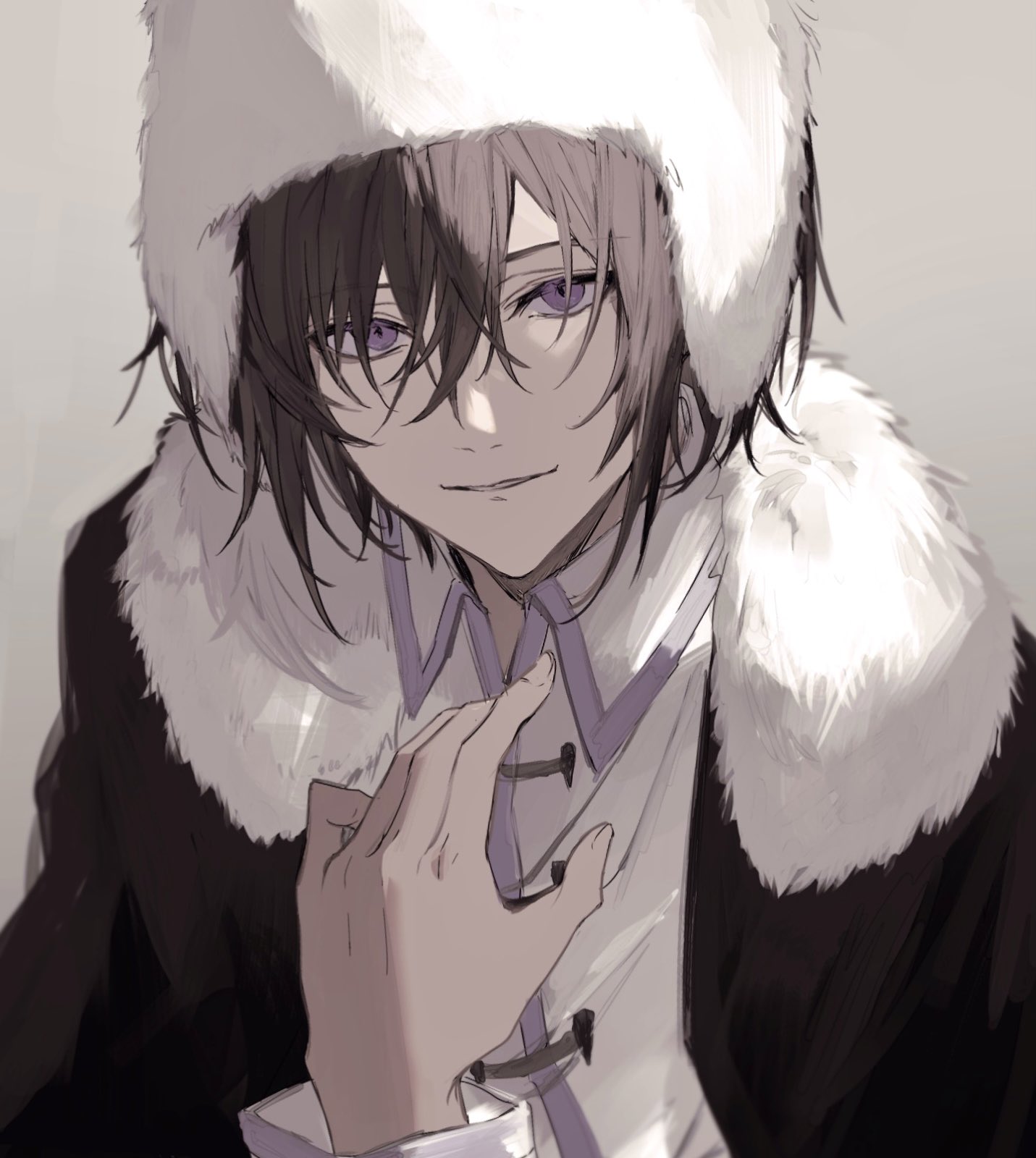 The Big ImageBoard (TBIB) - 1boy black cape black hair bungou stray ...